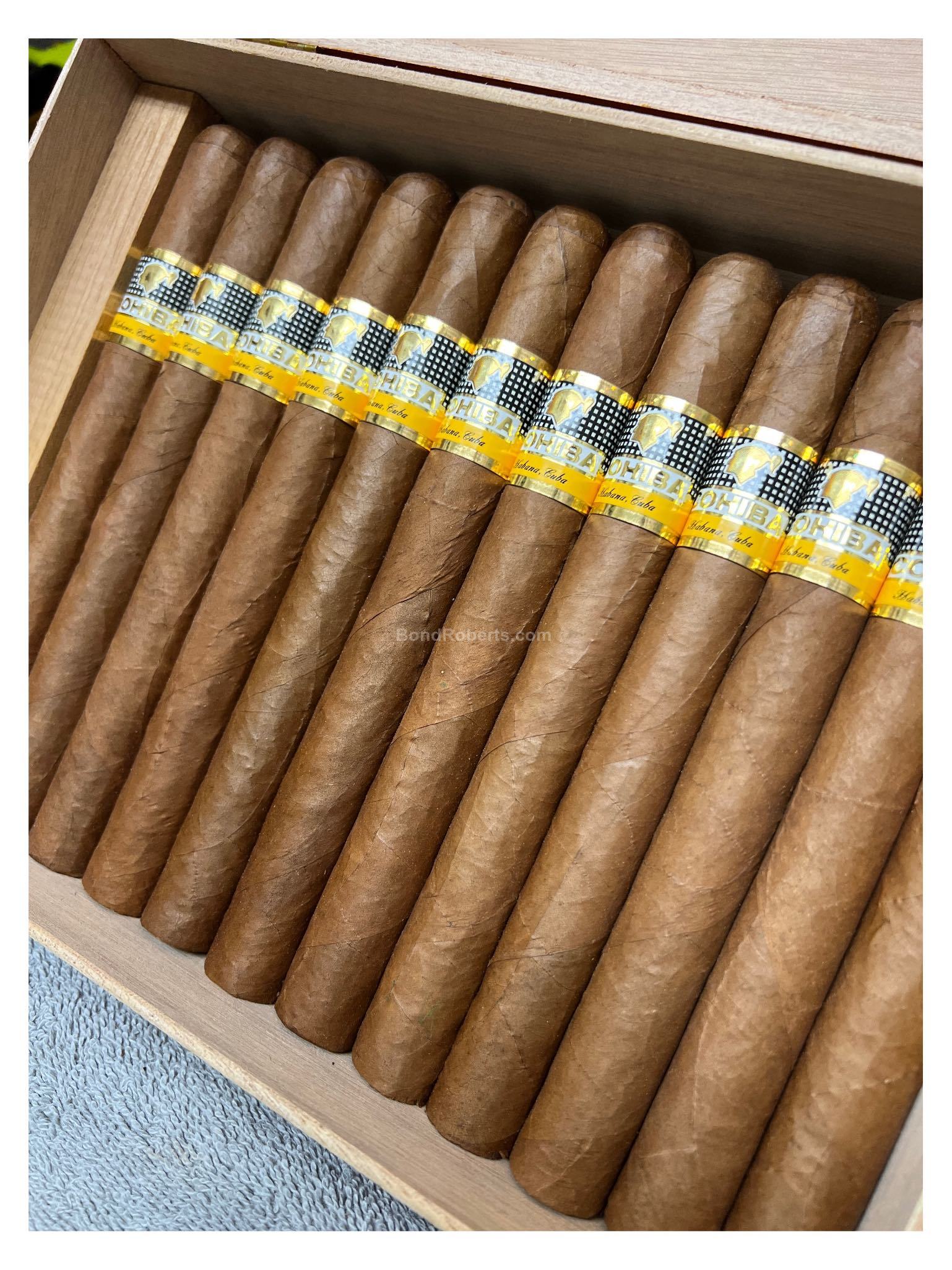Cohiba Espléndidos 2018 Varnished Boîte Nature Box of 25 cigars 13954