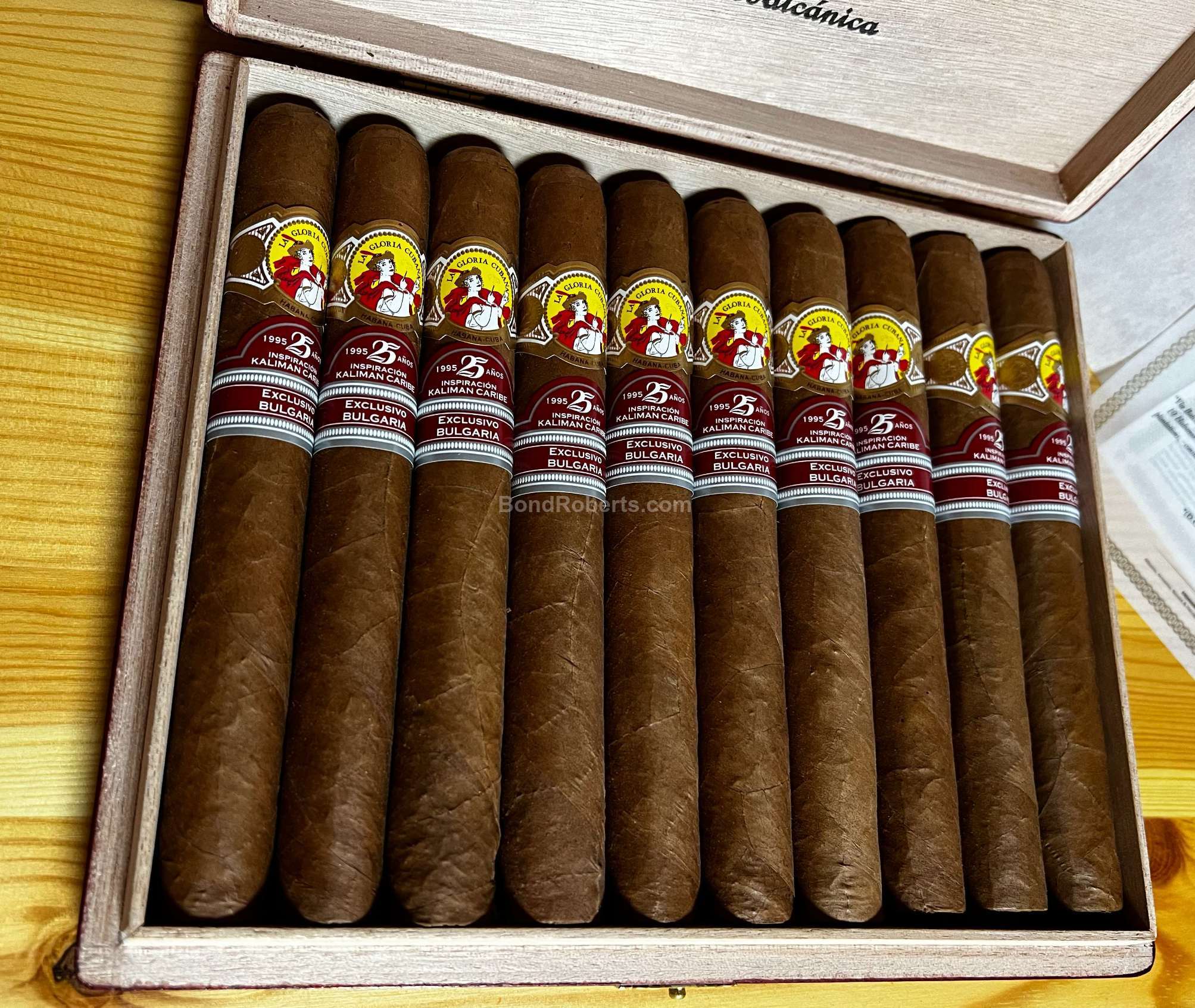 La Gloria Cubana Via Balcanica Edición Regional Bulgaria 2021 Numbered ...