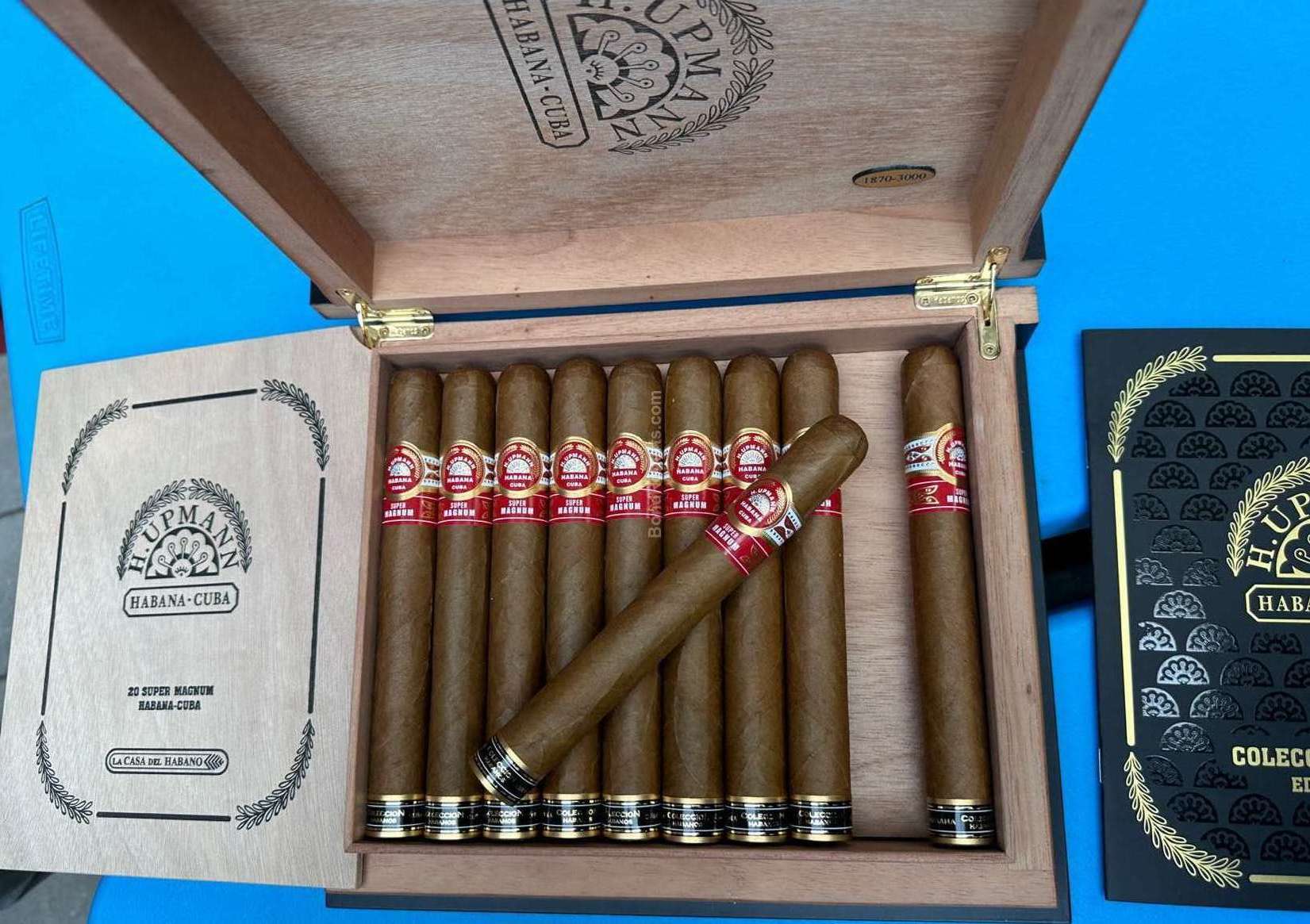 H. Upmann Super Magnum Colección Habanos 2023 Numbered book-shaped ...