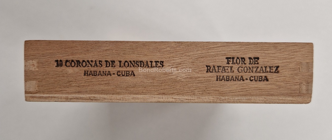 Rafael González Coronas de Lonsdales 2022 Semi boîte nature box of 10 ...