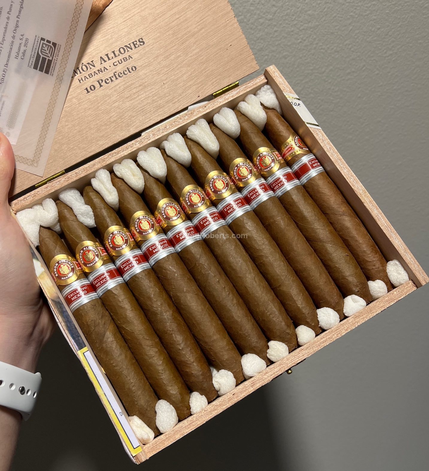 Ramón Allones Perfectos Edición Regional Mexico 2022 Semi boîte nature ...