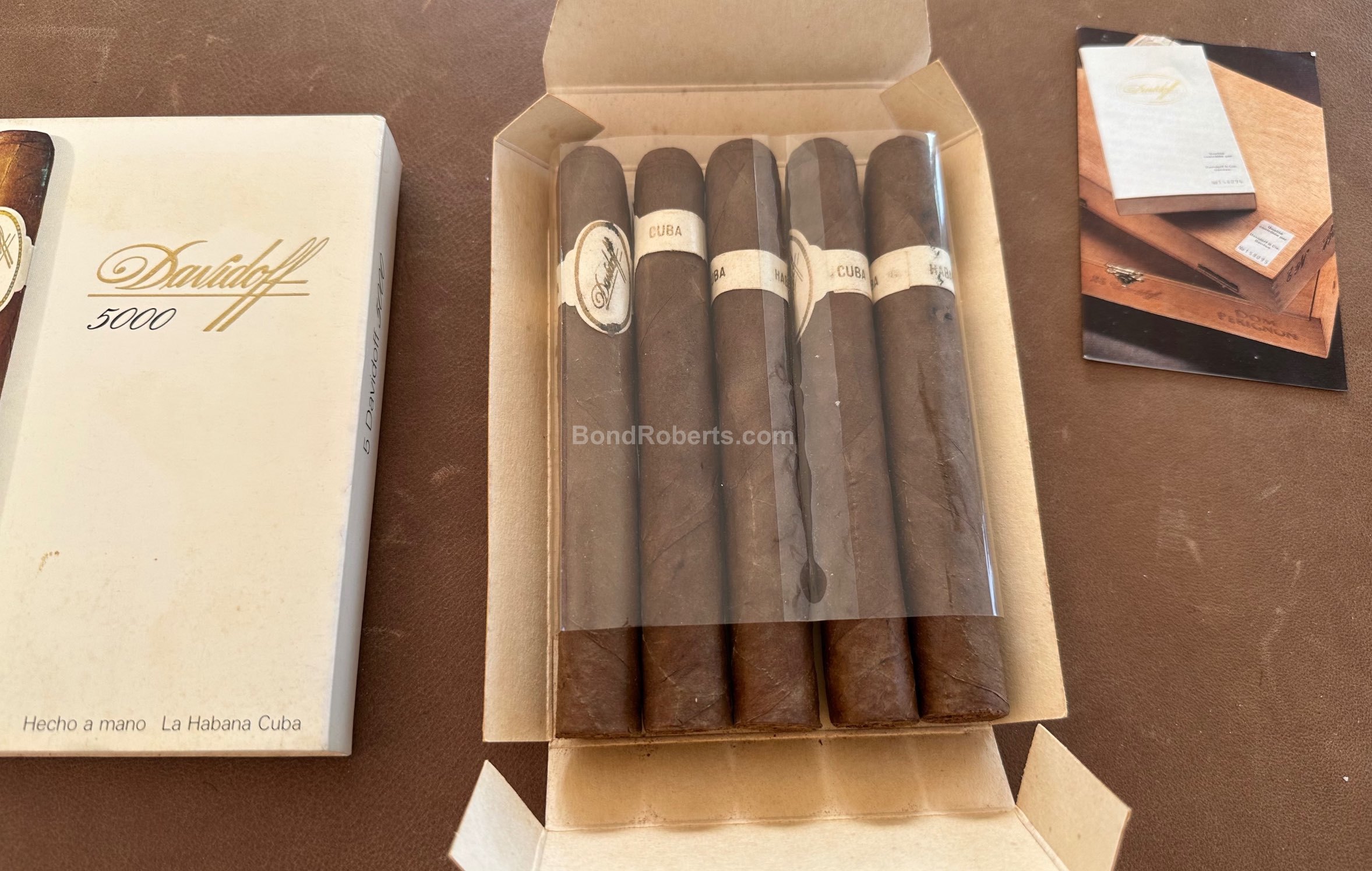 Davidoff 5000 Cardboard Pack of 5 cigars 25493