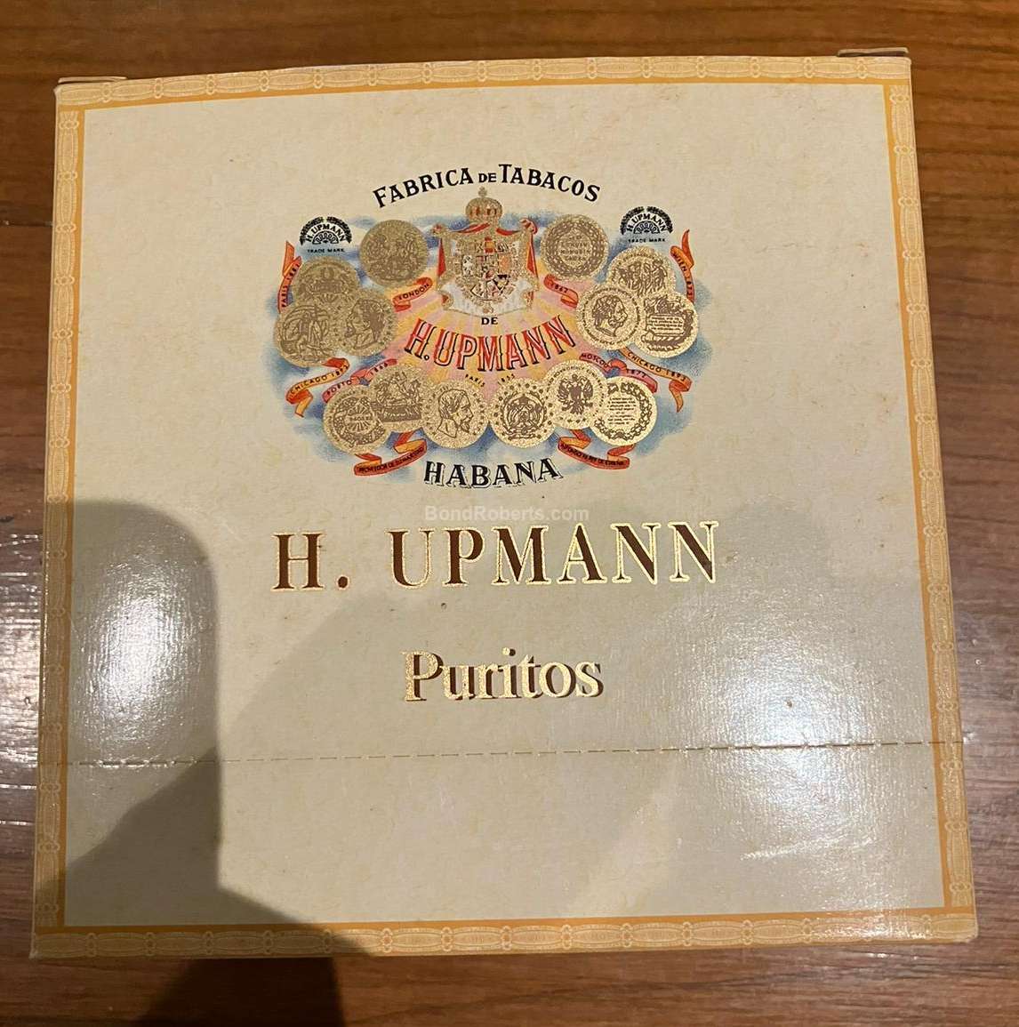 H. Upmann Puritos España Cardboard box of 50 cigars in 5-packs 19810