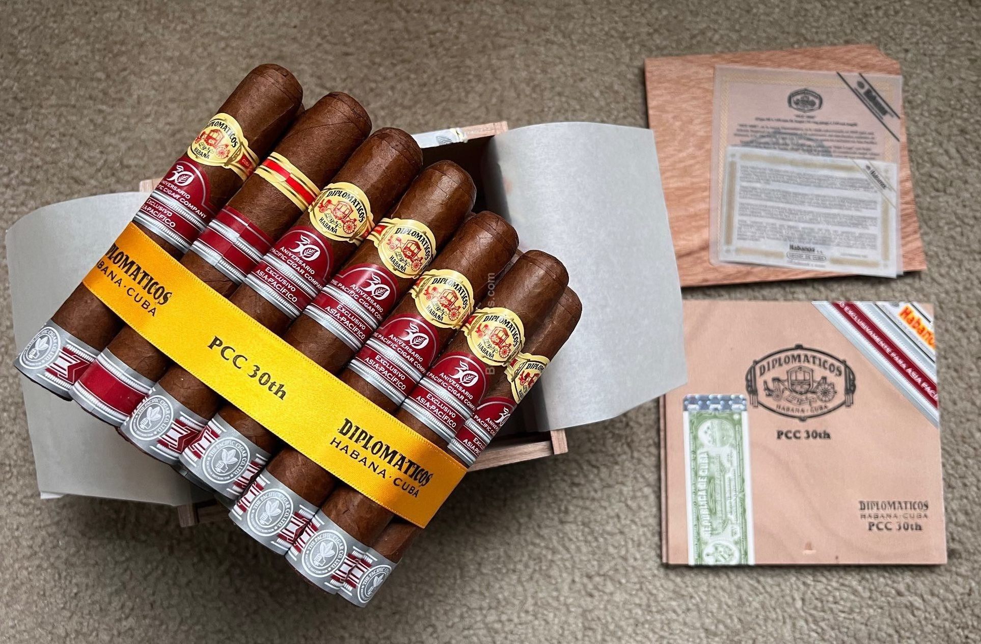 Diplomáticos PCC 30th Edición Regional Asia Pacifico 2022 Numbered ...