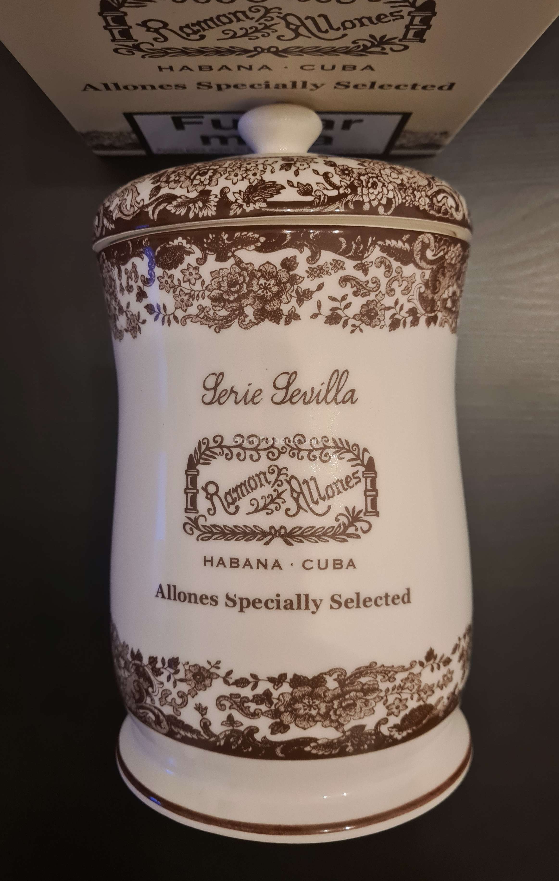 Ramón Allones Specially Selected Serie Sevilla Jar 2021 Ceramic Jar of ...