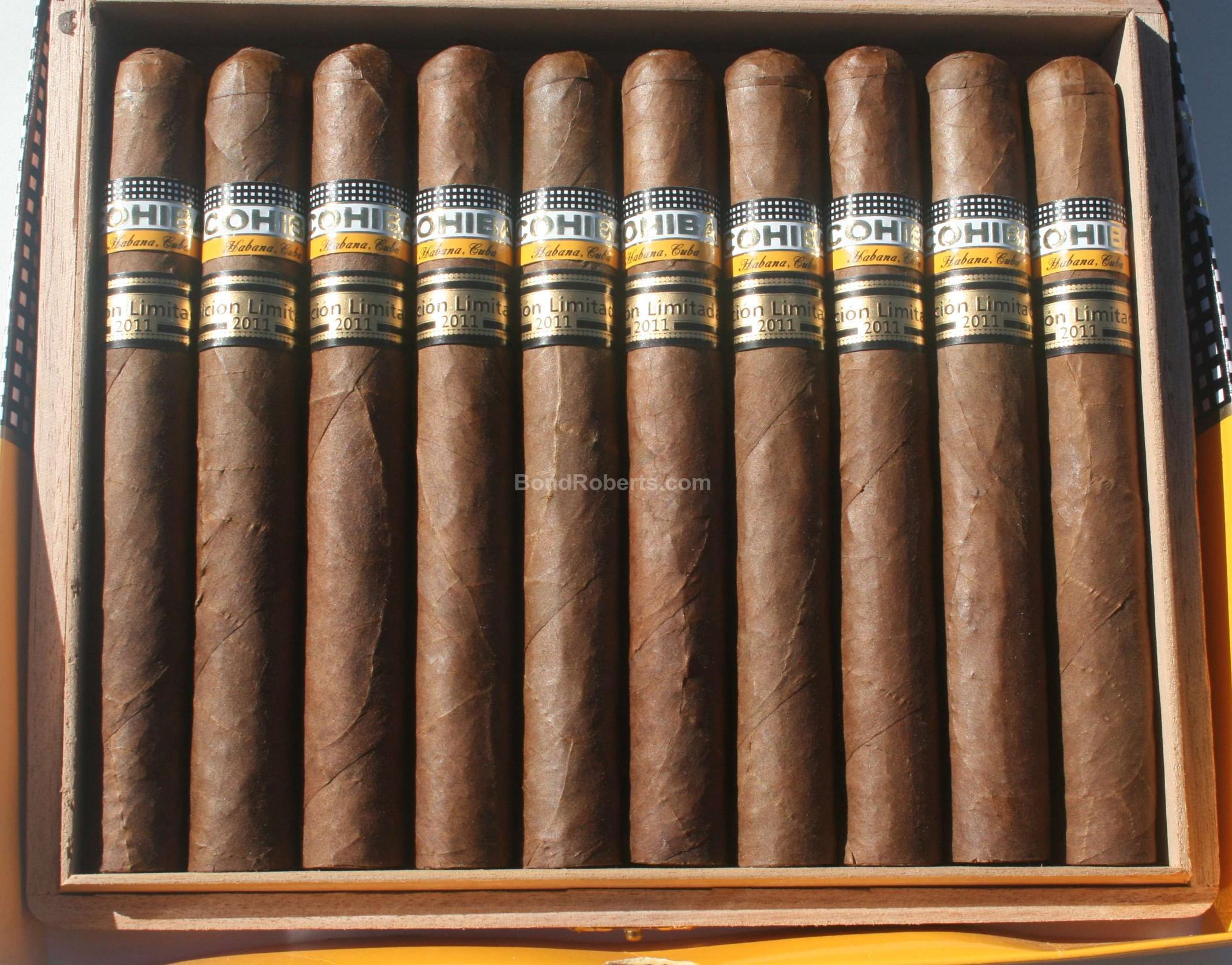 Cohiba Cohiba 1966 Edición Limitada 2011 Varnished Boîte Nature Box of ...