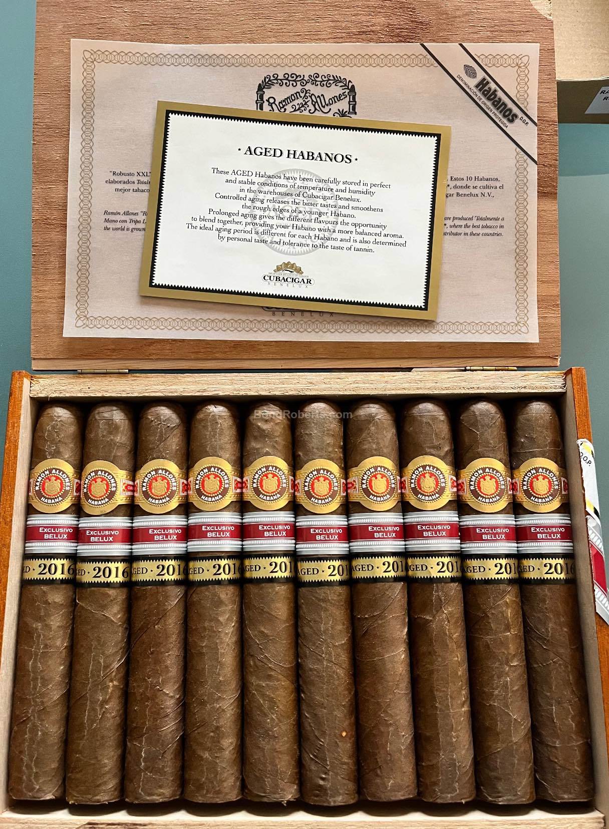 Ramón Allones Robusto XXL Edición Regional Belux 2016 Varnished Semi ...