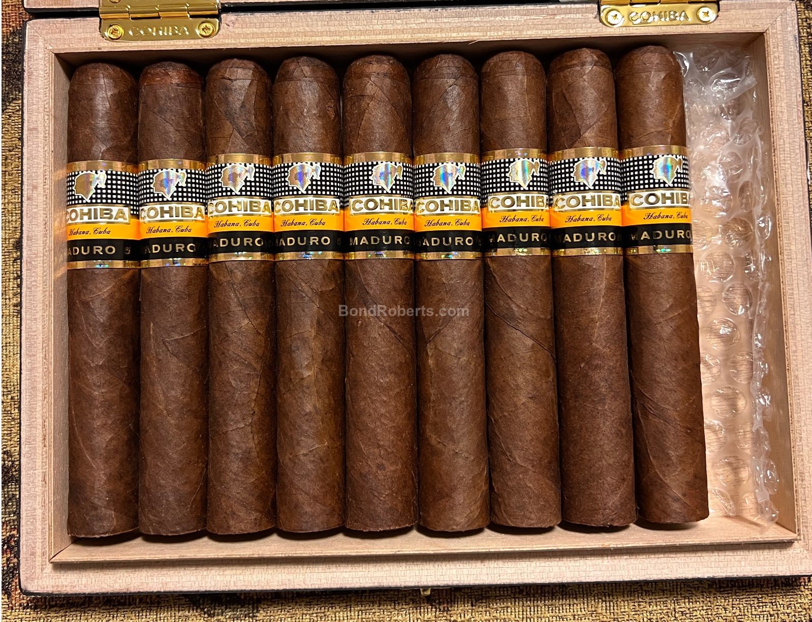 Cohiba Genios 2017 Black lacquered Boîte Nature Box of 10 c 20463