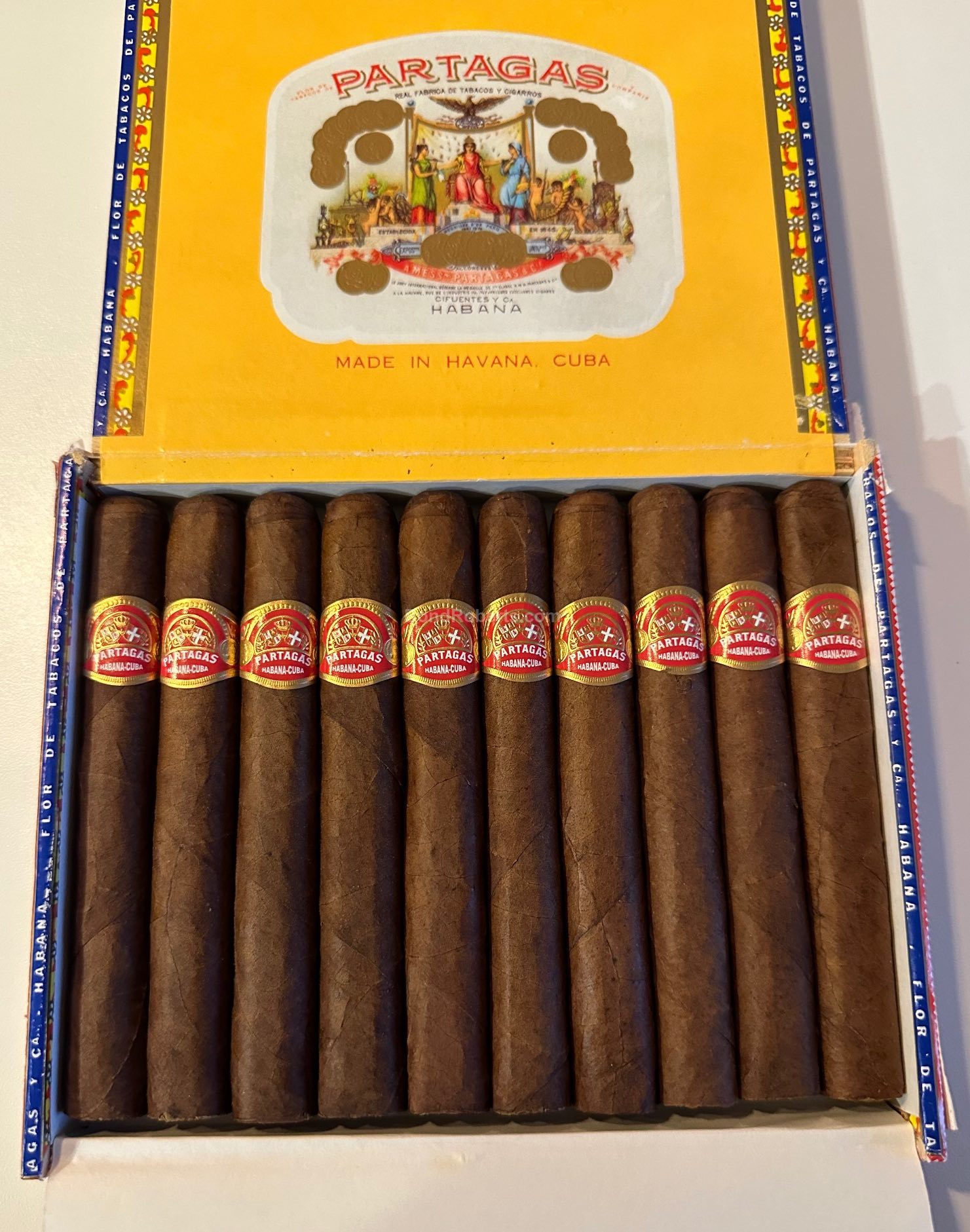 Partagás Mille Fleurs 2019 Dress Box of 10 cigars 19542