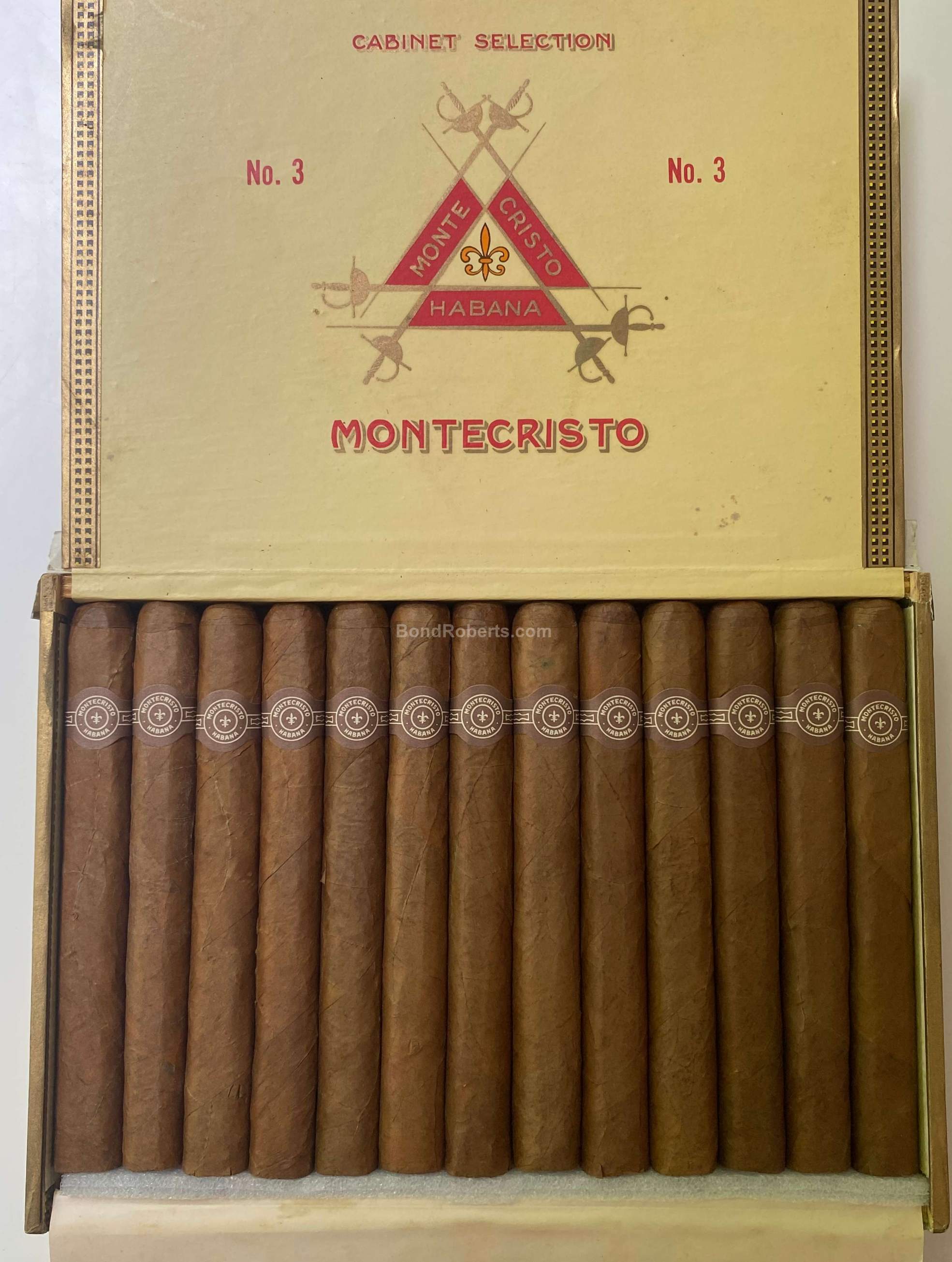 Montecristo Montecristo No.3 1993 Dress Box of 25 cigars 21563