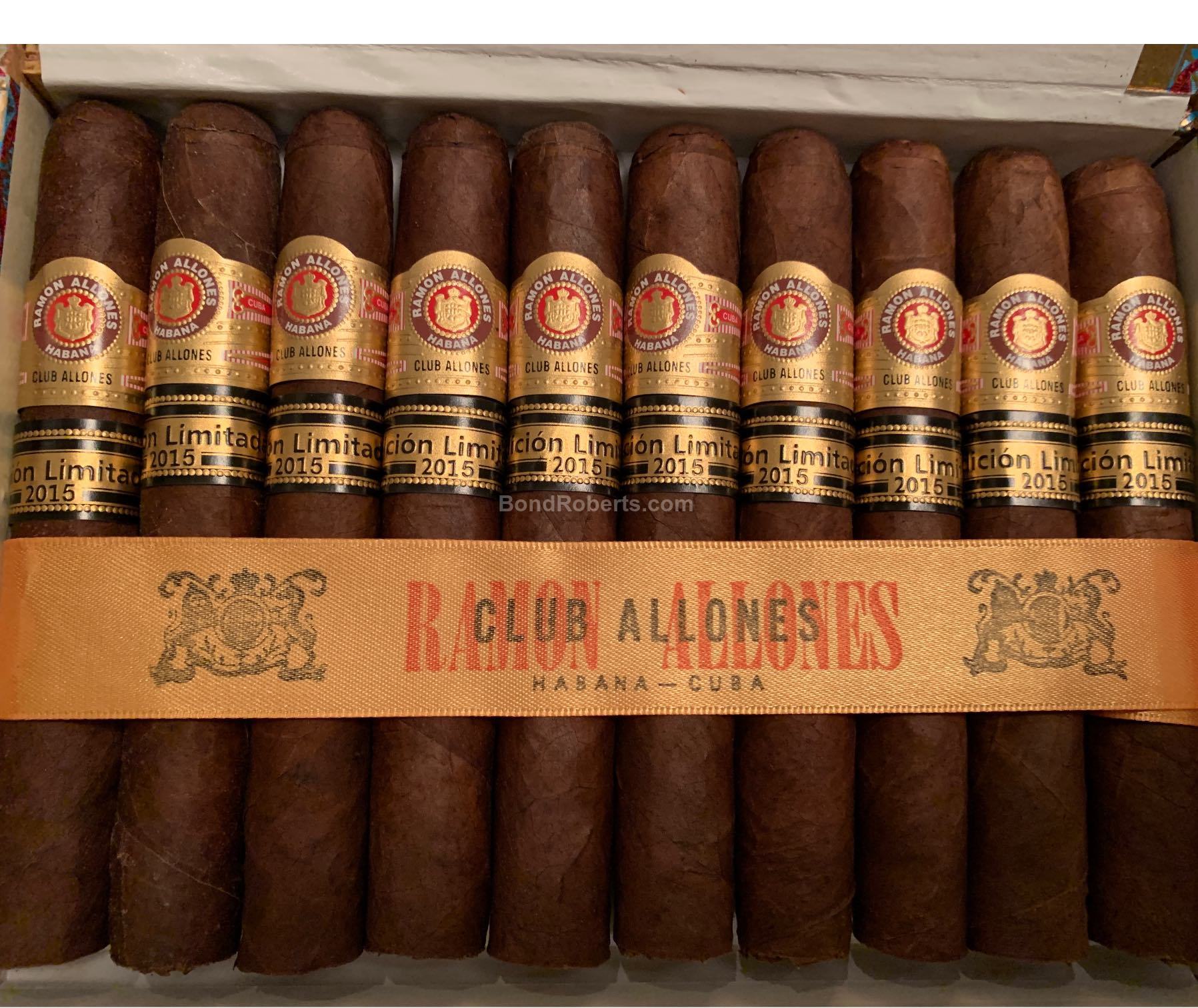 Ramón Allones Club Allones Edición Limitada 2015 Dress Box of 10 cigars ...