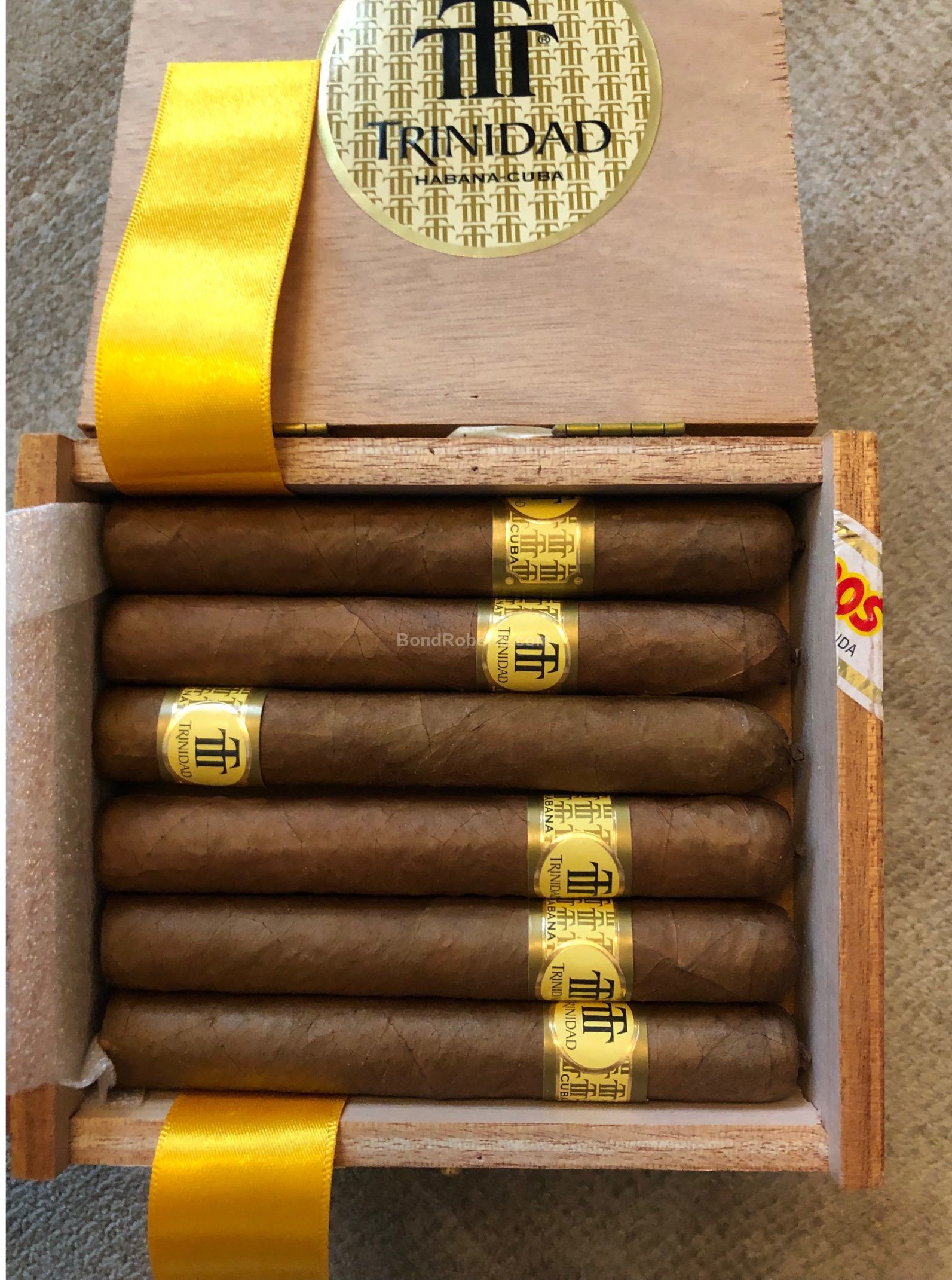 Trinidad Reyes 2019 Varnished Semi Boite Nature Box of 24 ci 13897