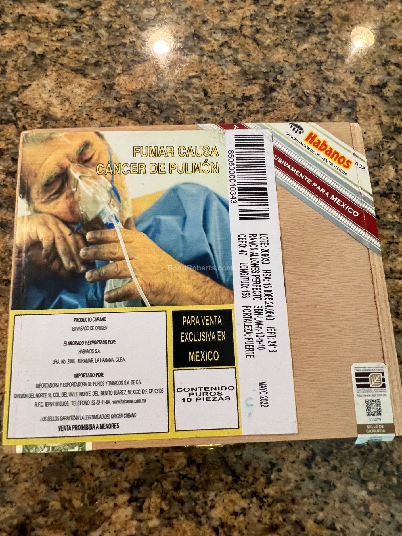 Ramón Allones Perfectos Edición Regional Mexico 2022 Numbered Semi ...