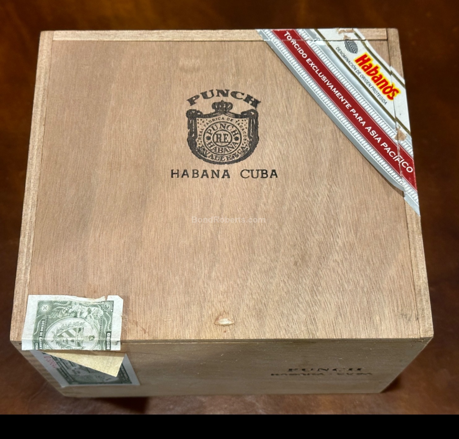 Punch Super Robusto Edición Regional Asia Pacifico 2007 Slide Lid Box ...