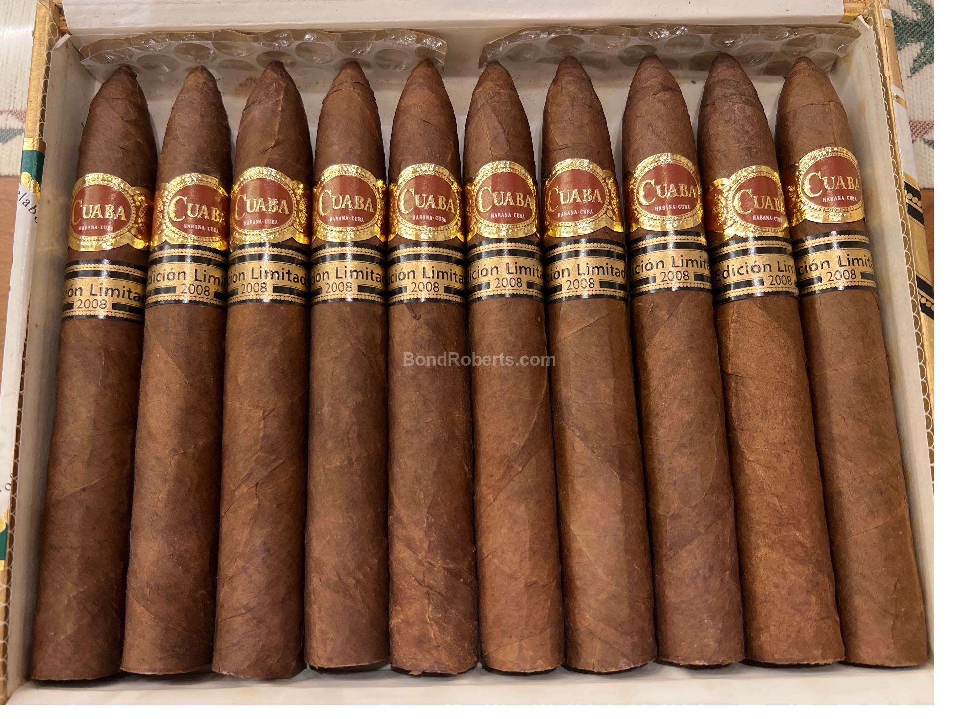 Cuaba Piramides Edición Limitada 2008 Dress Box of 10 cigars 18692