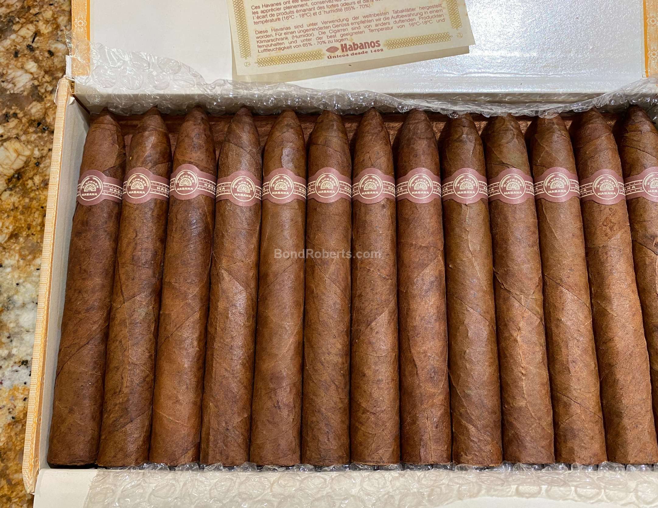H. Upmann Upmann No.2 2004 Dress Box of 25 cigars 9487