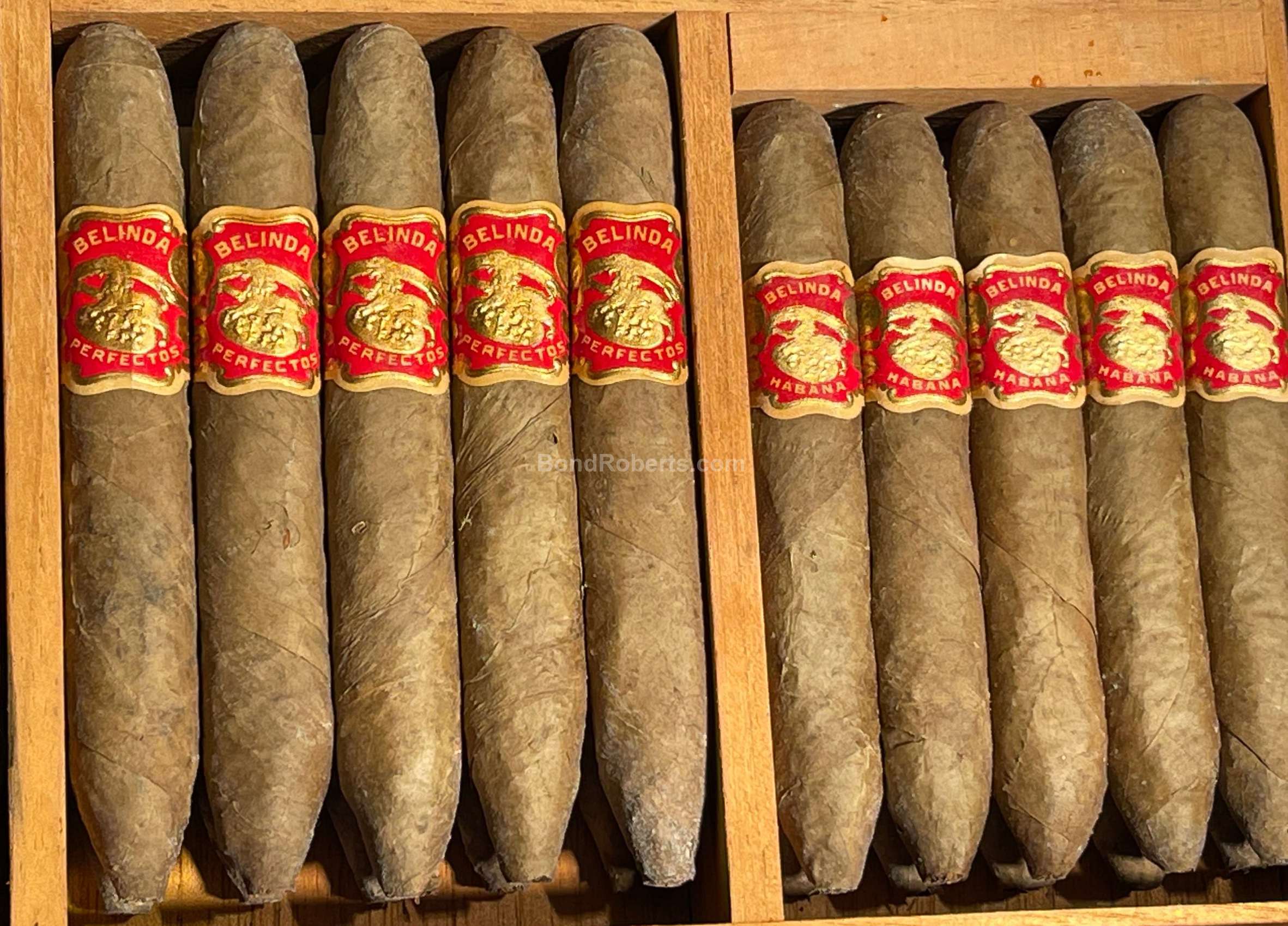 Belinda 50 Count Salesman Sampler Decorative Sample Box of 50 Cigars in ...