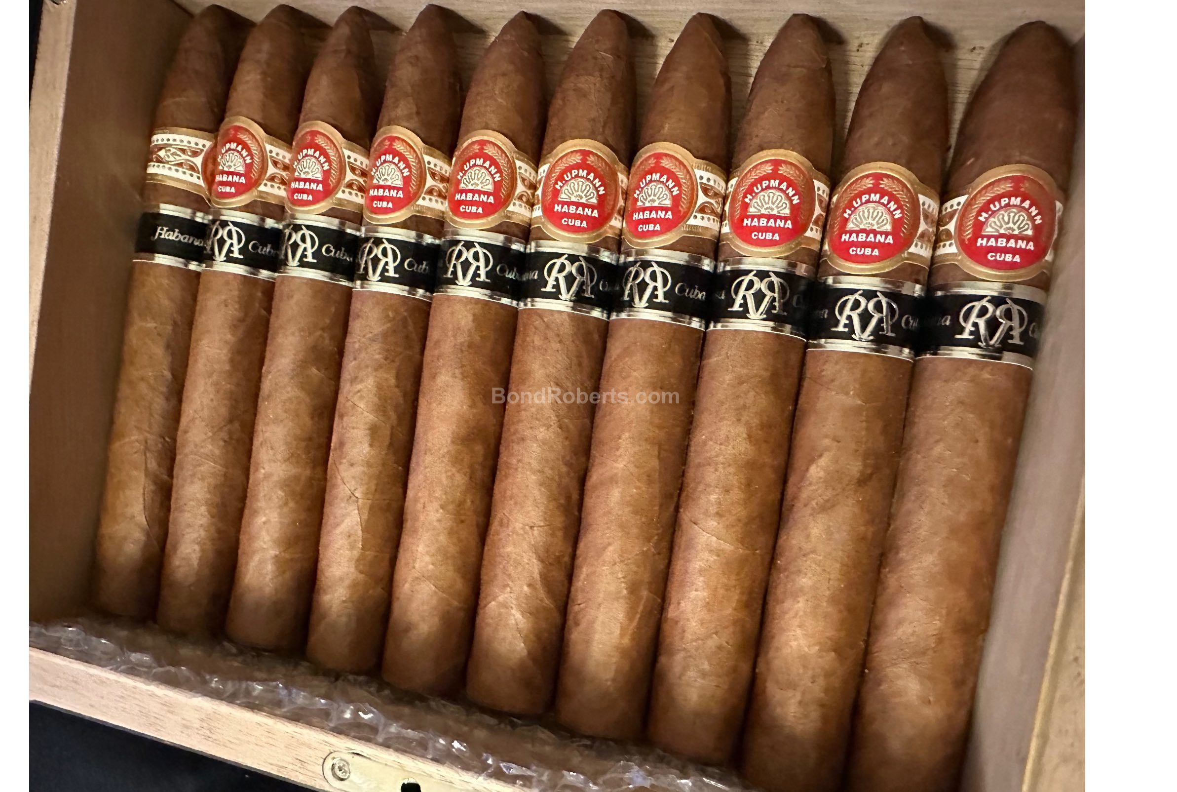 H. Upmann Upmann No.2 Reserva Cosecha 2015 Black lacquered Boîte Nature ...
