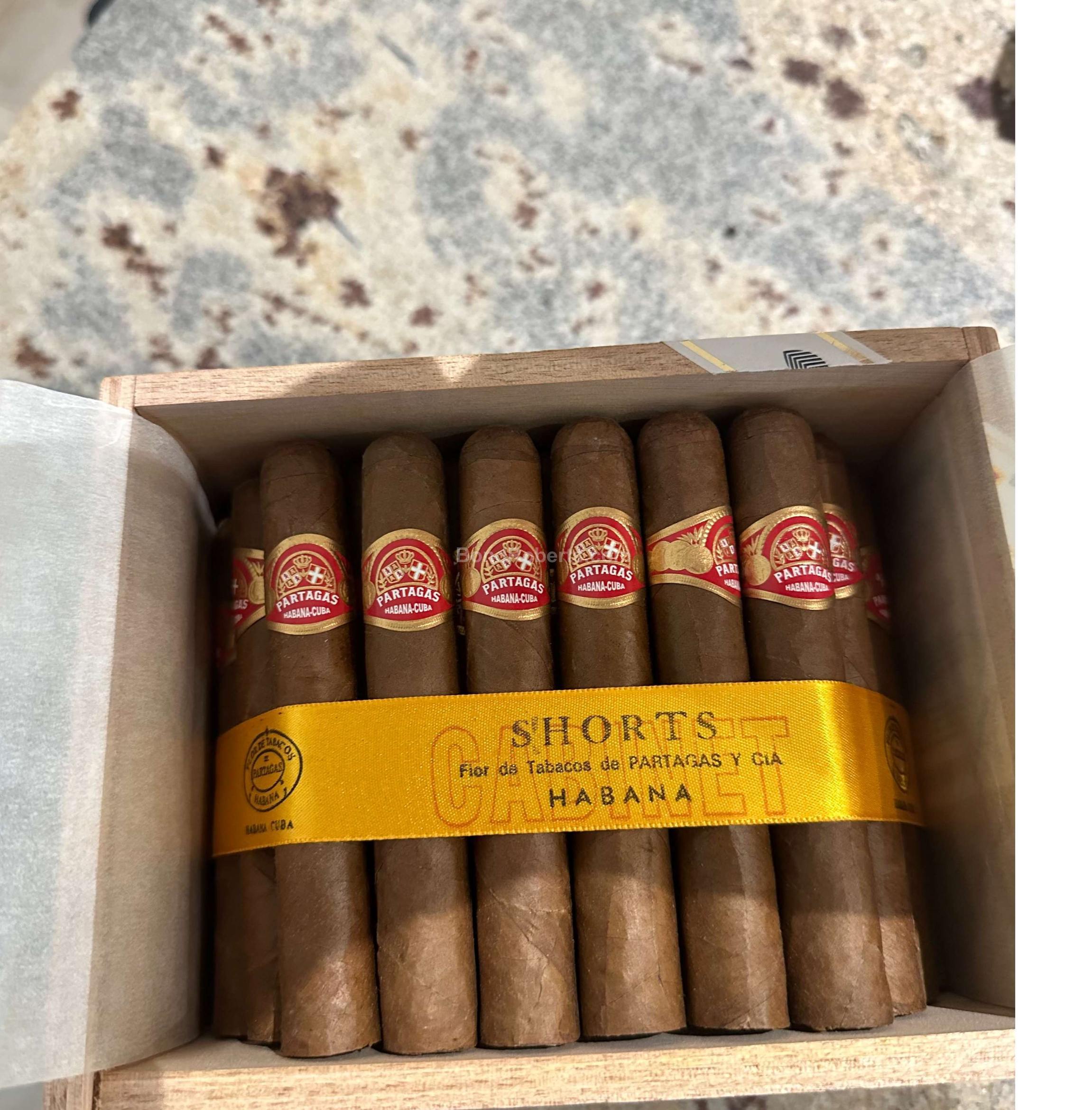 Partagás Shorts 2018 Slide Lid Box of 50 cigars 20104