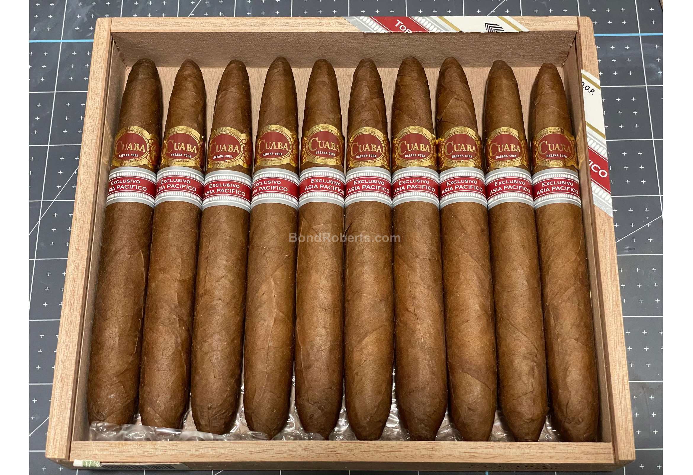 Cuaba APAC Edición Regional Asia Pacifico 2021 Numbered slide lid box ...