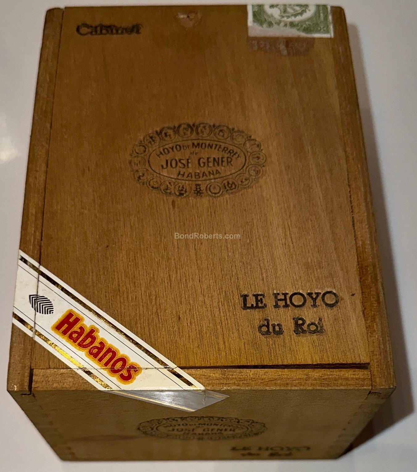 Hoyo de Monterrey Le Hoyo du Roi 1998 Slide Lid Box of 25 cigars 15415