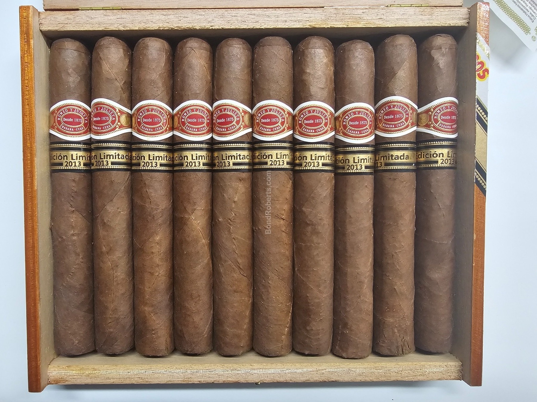 Romeo y Julieta De Luxe Edición Limitada 2013 Varnished Boîte Nature ...