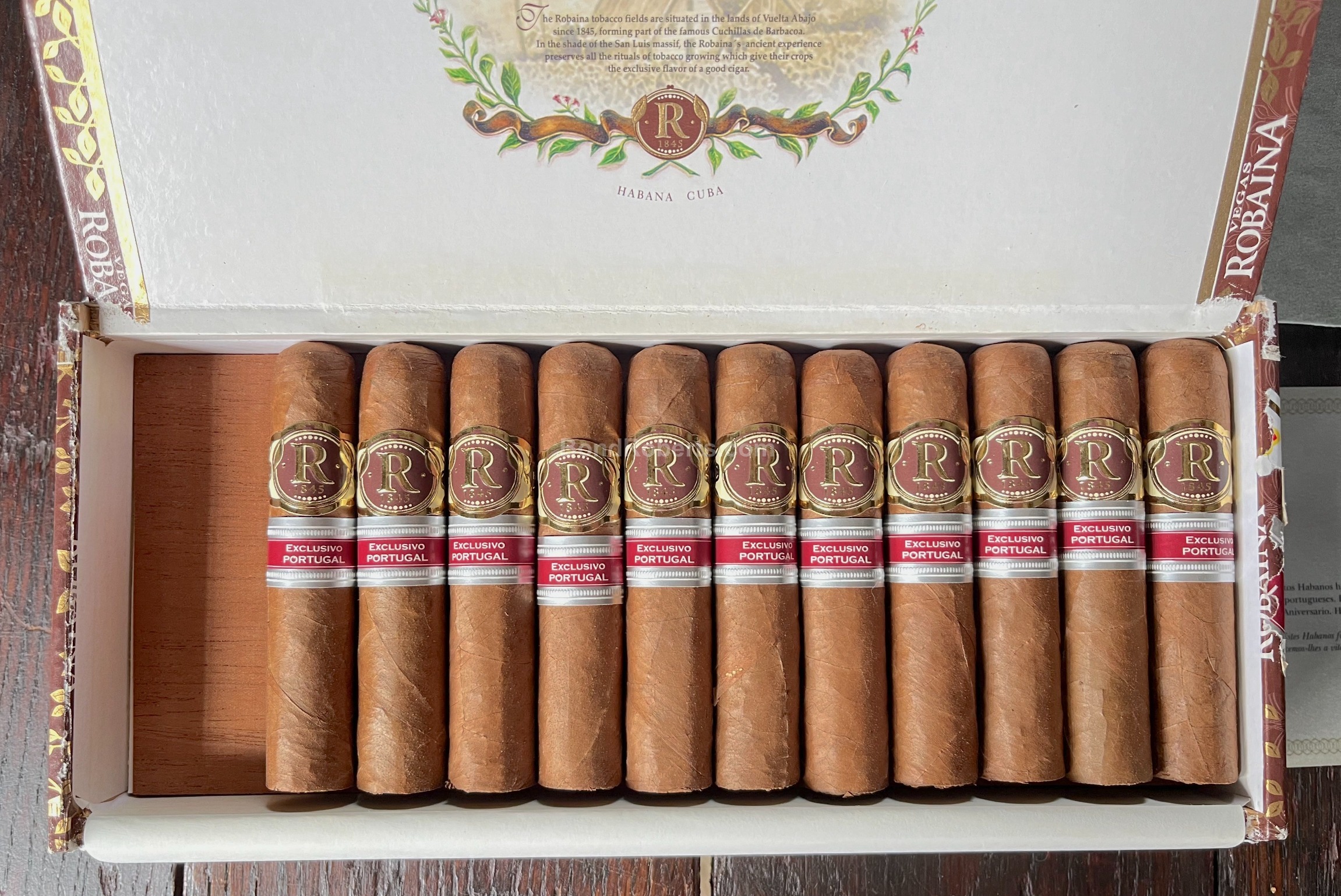 Vegas Robaina Petit Robusto Edición Regional Portugal 2008 Numbered ...