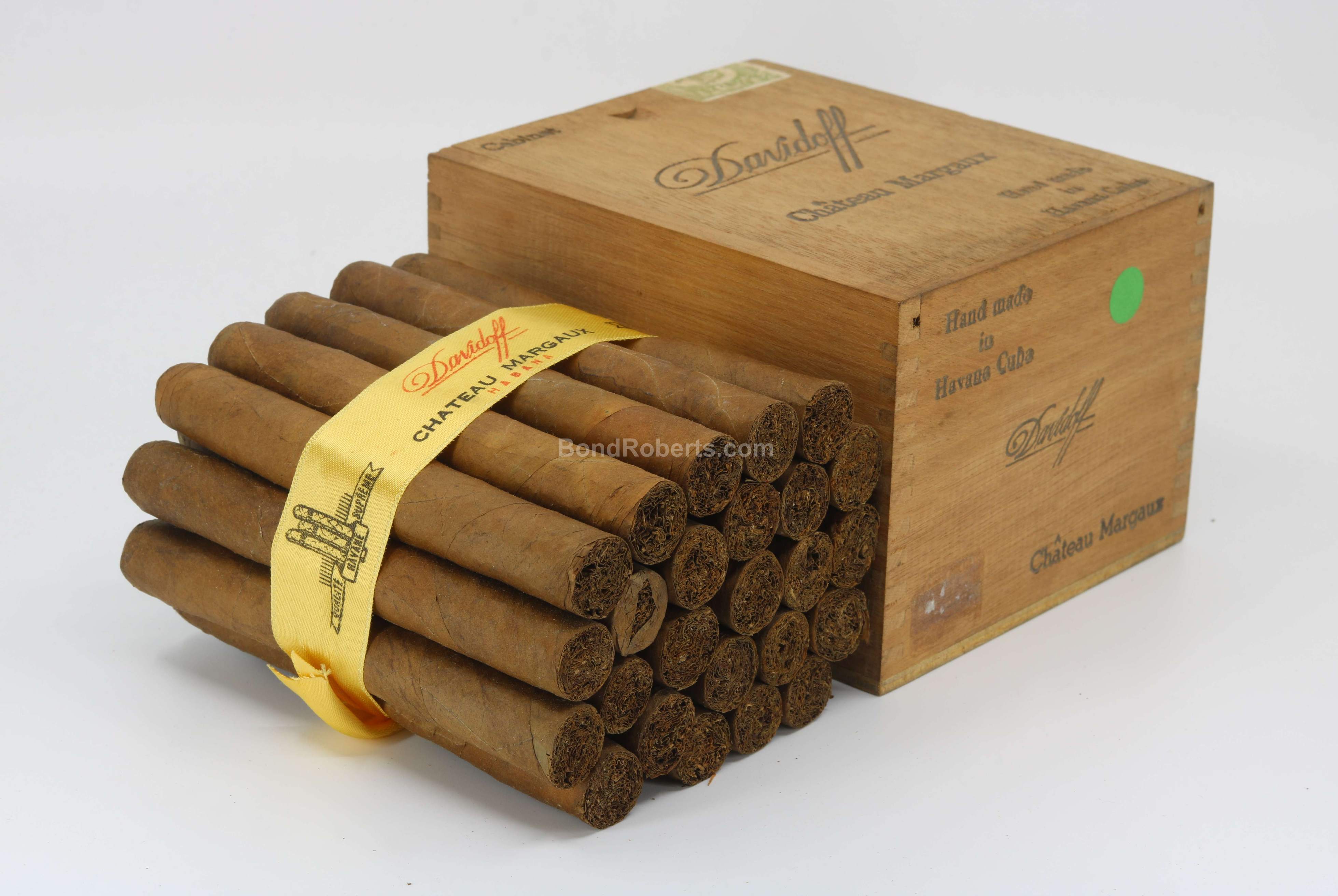 Davidoff Château Margaux 1977 Slide Lid Box of 25 cigars 6506