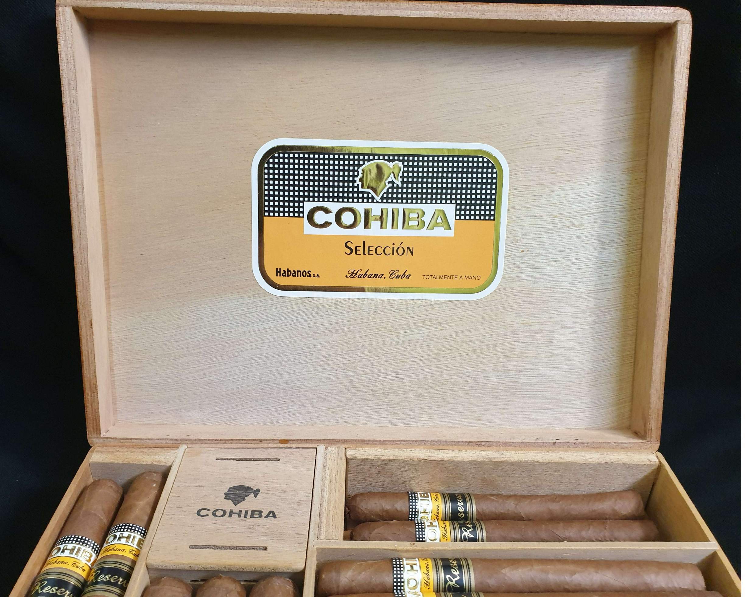 Cohiba Reserve Series 2003 Reserva Selección 2002 Varnished Boîte ...