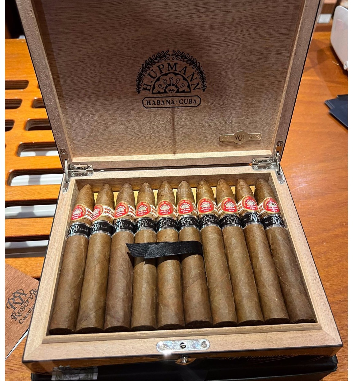 H. Upmann Upmann No.2 Reserva Cosecha 2015 Black lacquered Boîte Nature ...