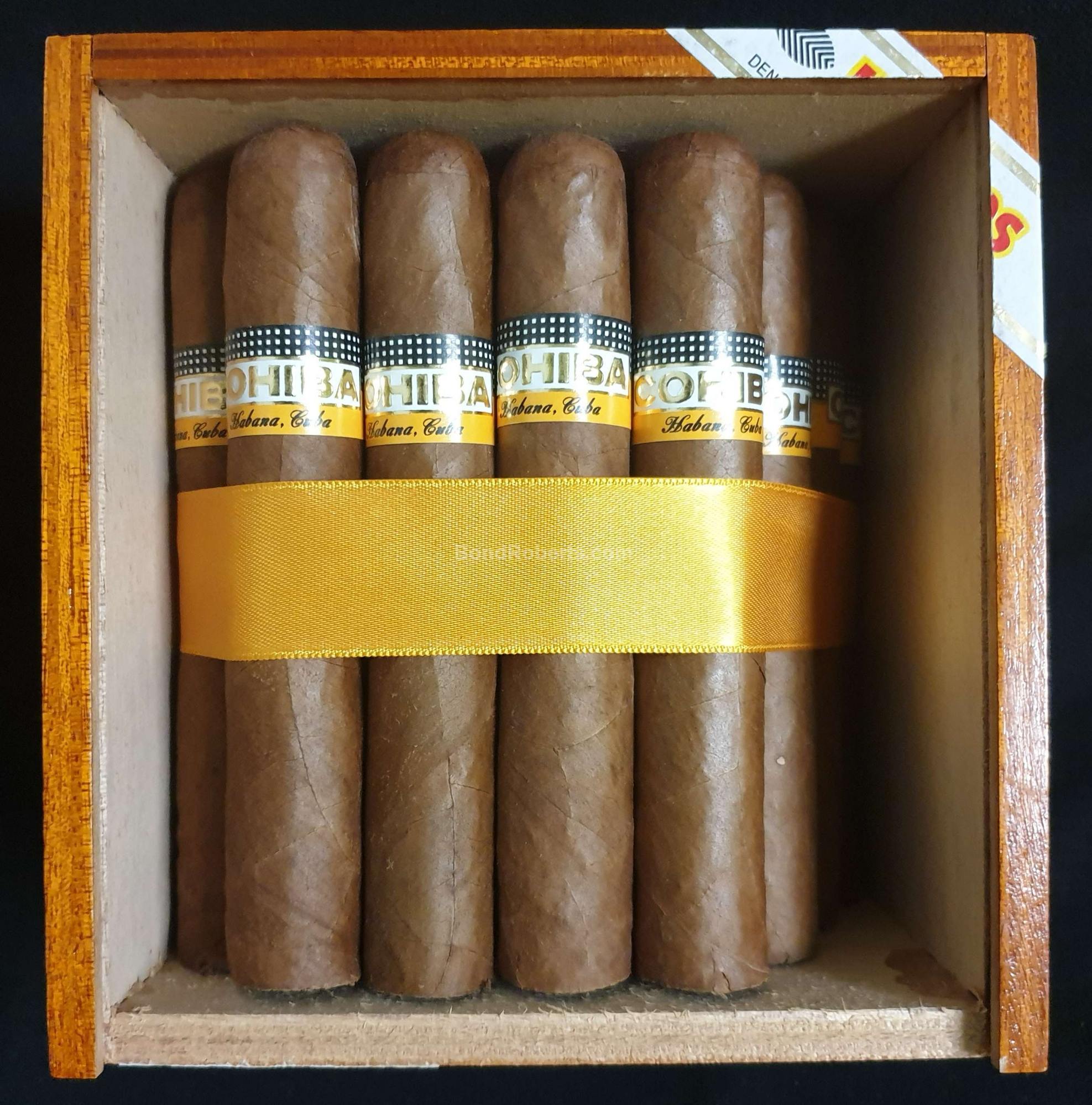 Cohiba Robustos 2008 Varnished Slide Lid Box of 25 cigars 15867