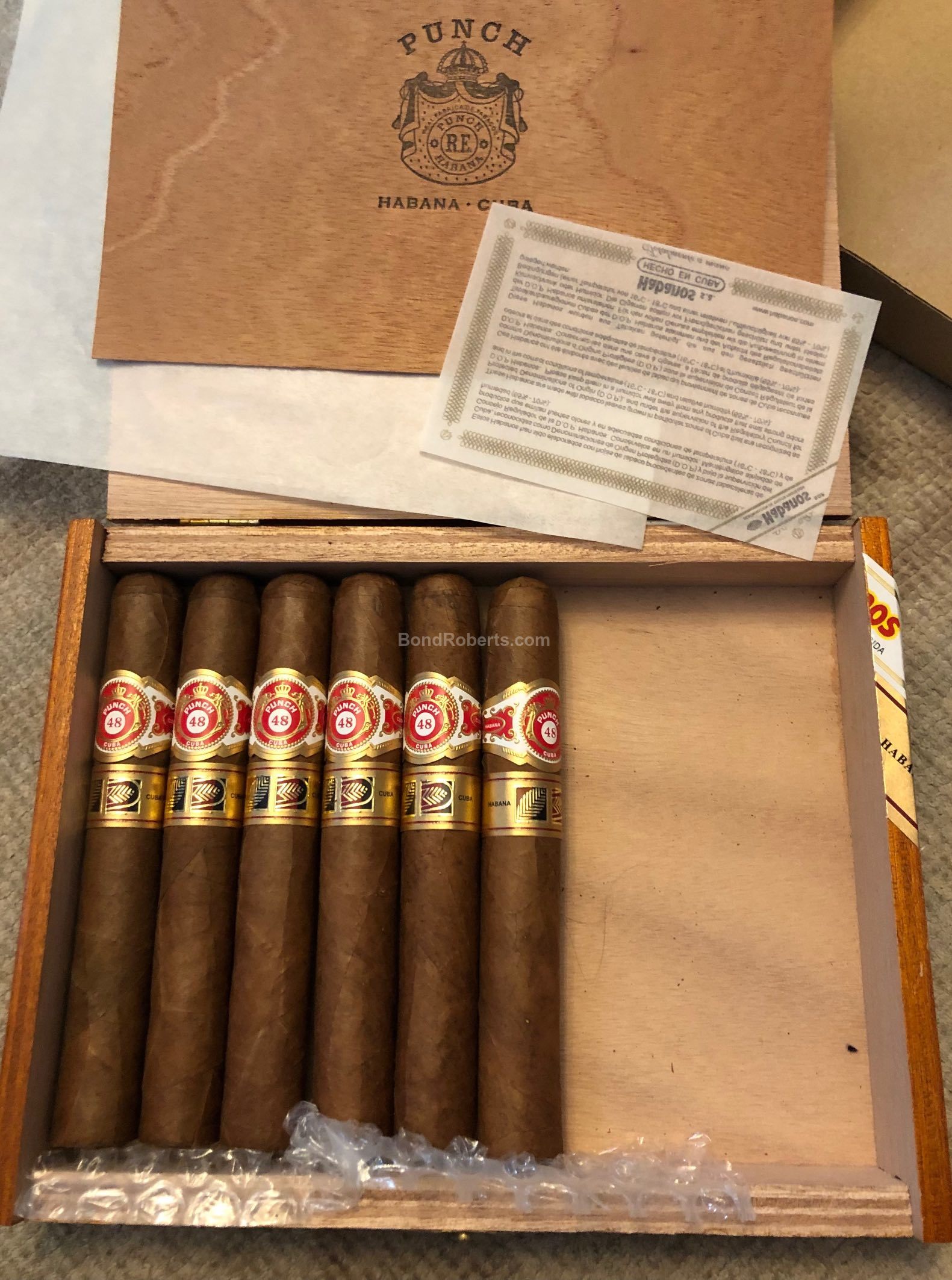 Punch Punch 48 Habanos Specialist Exclusive 2018 Dress Box of 10 cigars ...