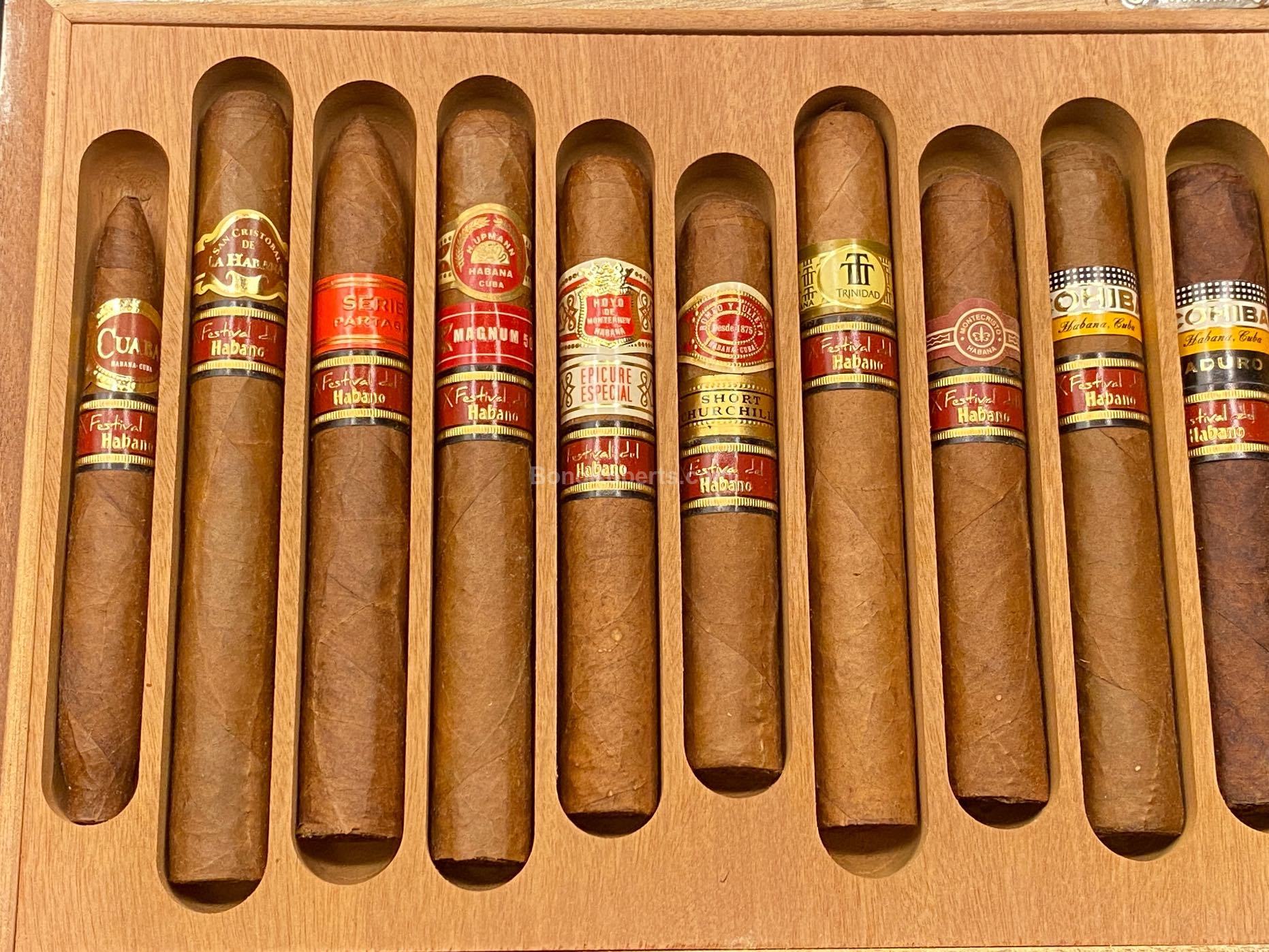 Habanos Estuche X Festival 2008 Habanos Festival Gift 2008 Black ...