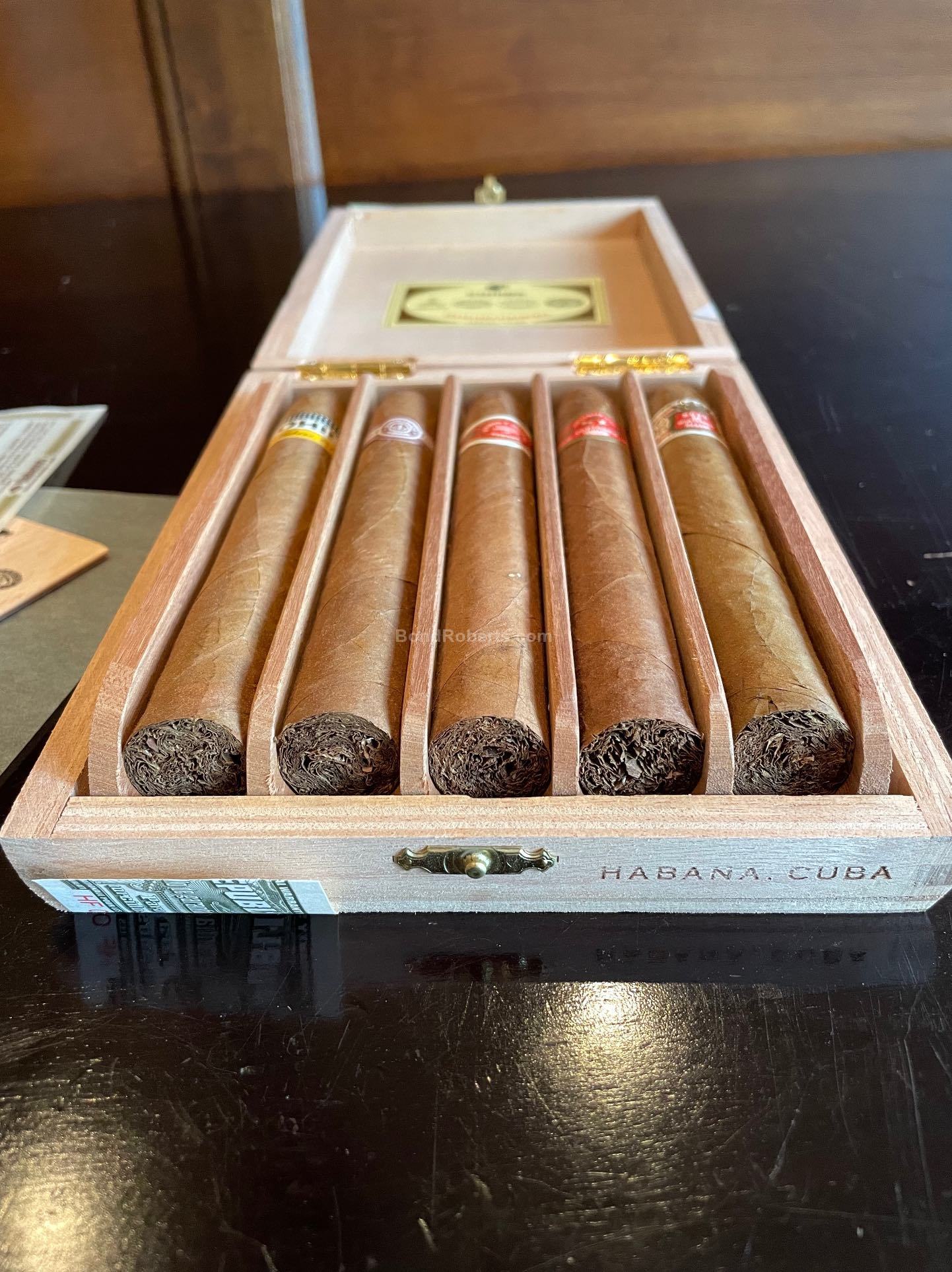 Habanos Pirámides Selección Pirámides (Disc.) 2005 Selection Box of 5 ...