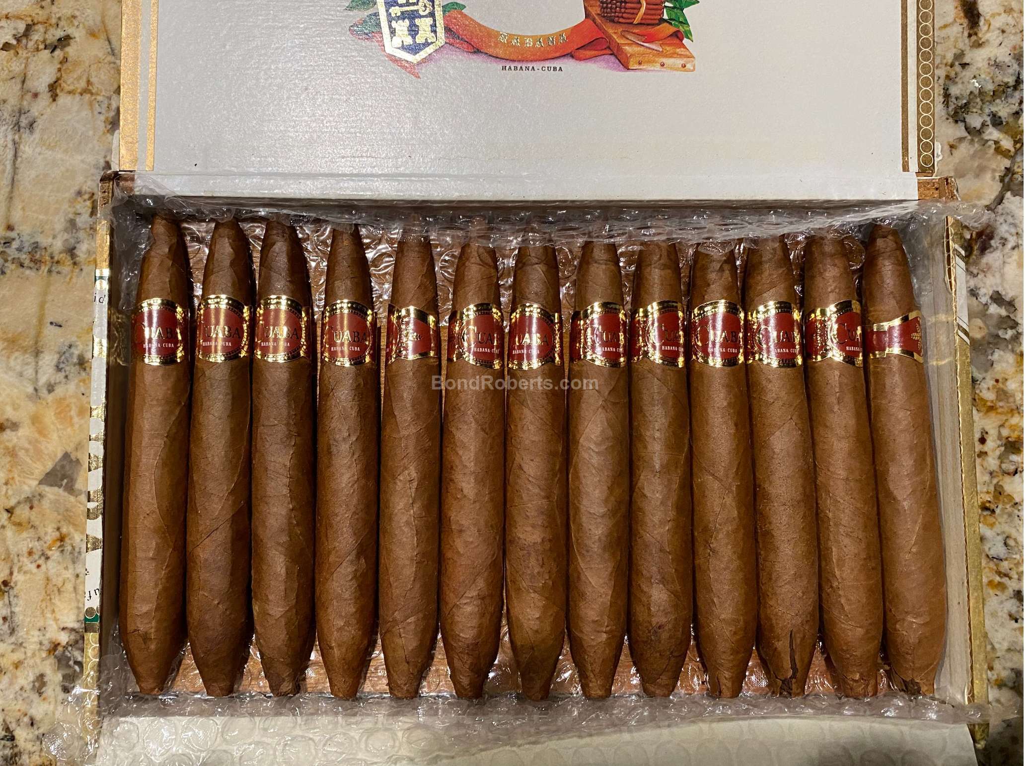 Cuaba Exclusivos 2003 Dress Box of 25 cigars 9767
