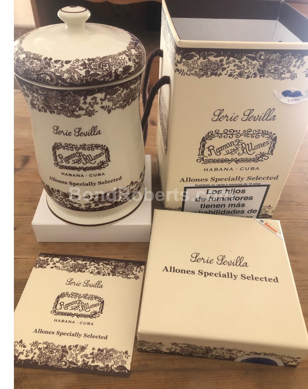 Ramón Allones Specially Selected Serie Sevilla Jar 2021 Ceramic Jar of ...