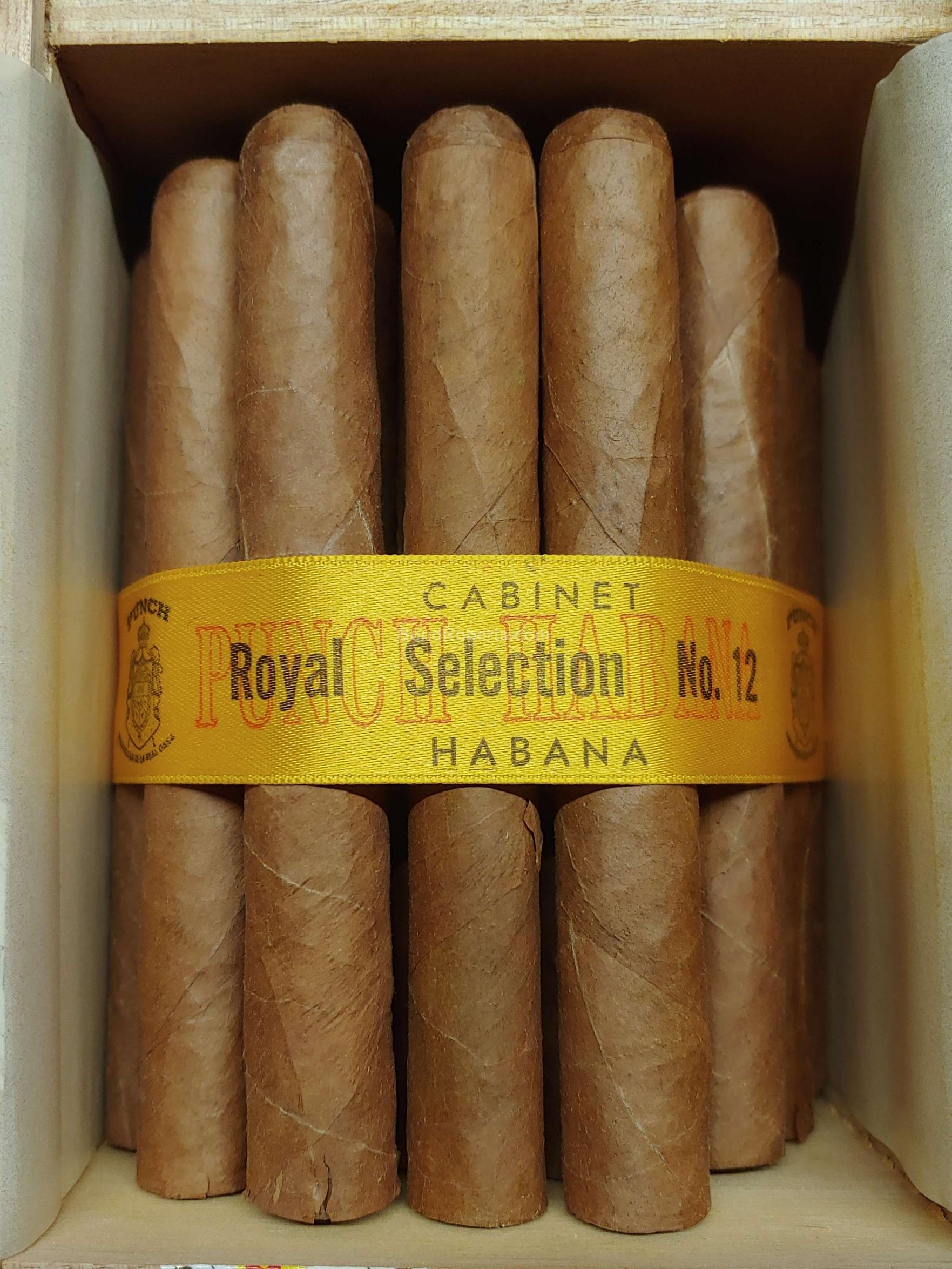 Punch Royal Selection No.12 2000 Slide Lid Box of 25 cigars 22583