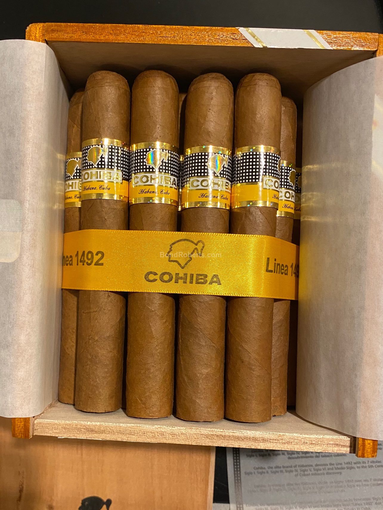 Cohiba Siglo VI 2021 Varnished Slide Lid Box of 25 cigars 14633
