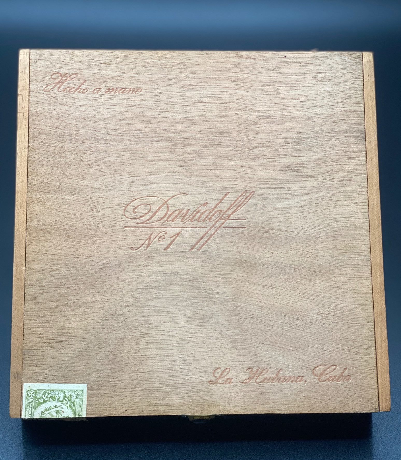 Davidoff No.1 Semi Boite Nature Box of 25 cigars 14112