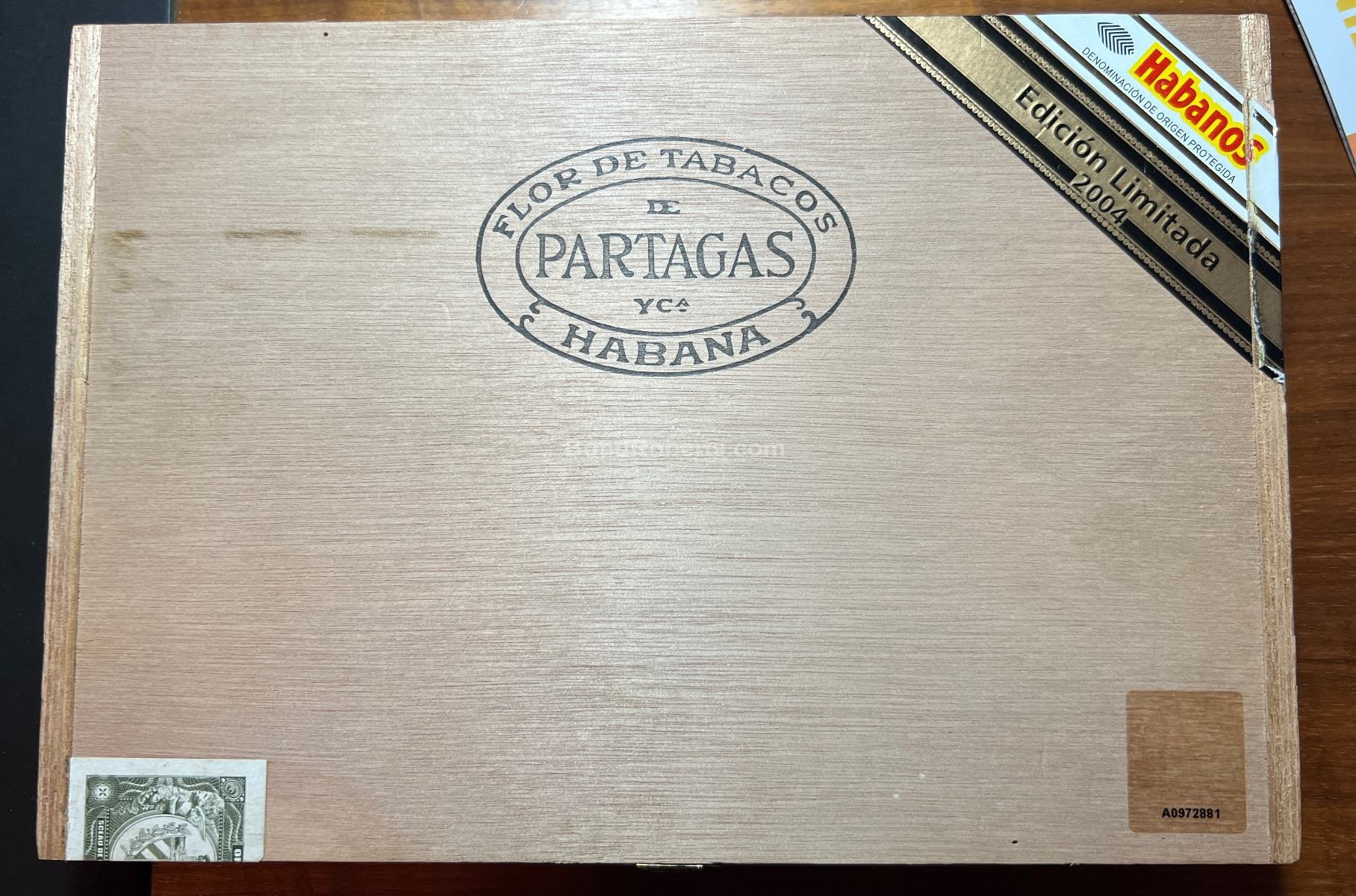 Partagás Serie D No.1 Edición Limitada 2004 Dress Box of 25 cigars 14222