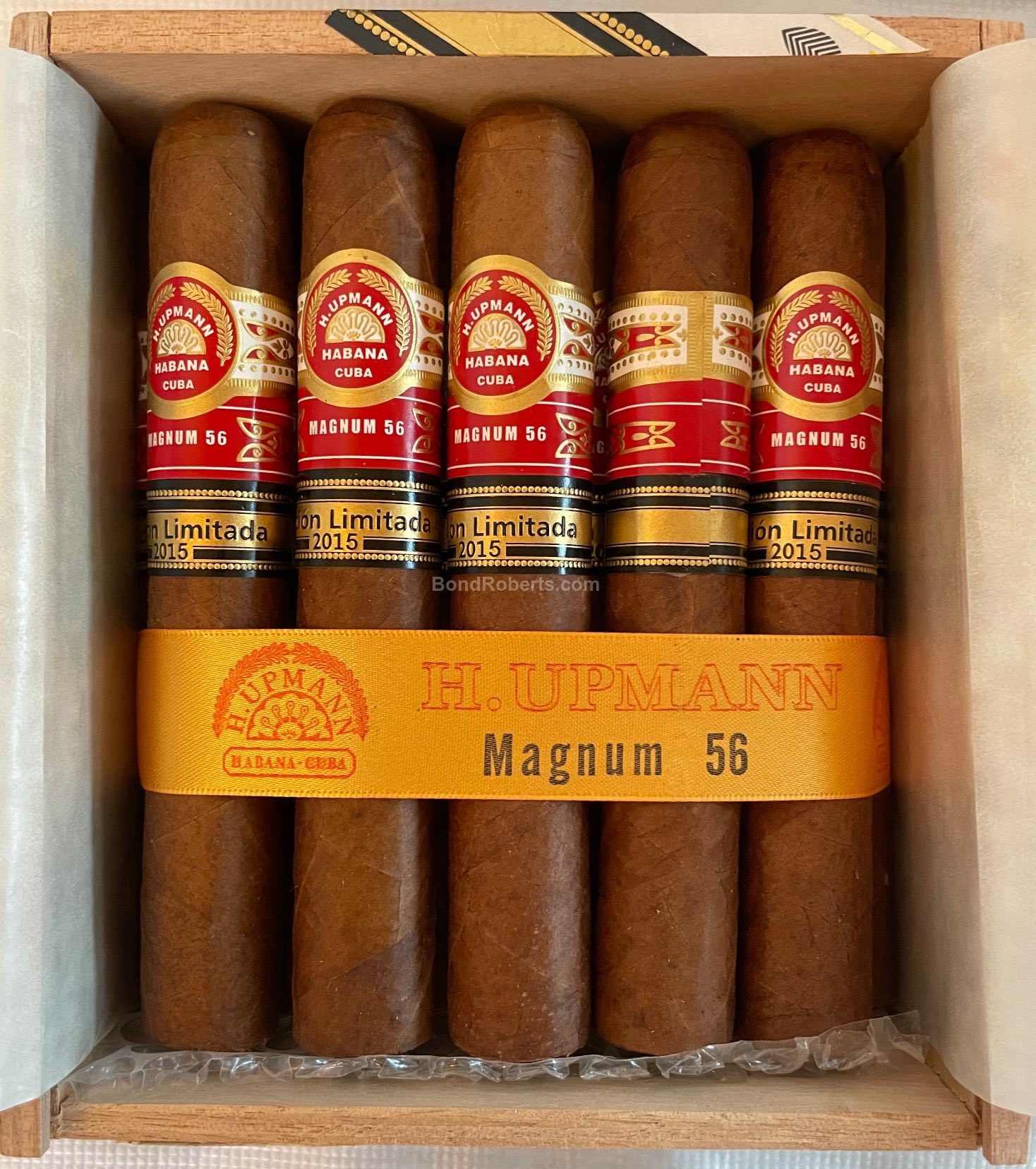 H. Upmann Magnum 56 Edición Limitada 2015 Slide Lid Box of 25 cigars 4498