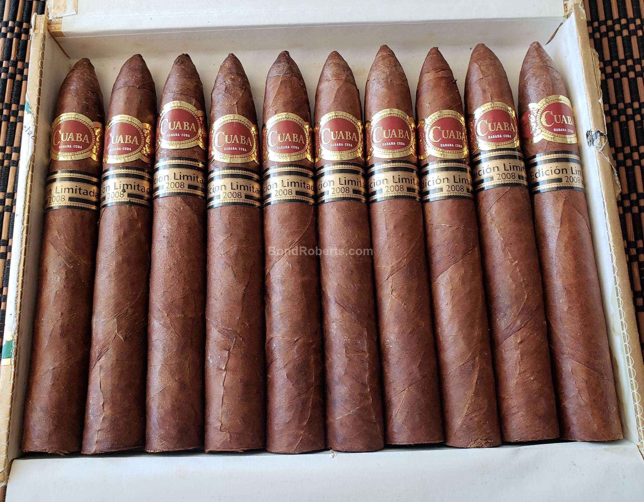 Cuaba Piramides Edición Limitada 2008 Dress Box of 10 cigars 9244