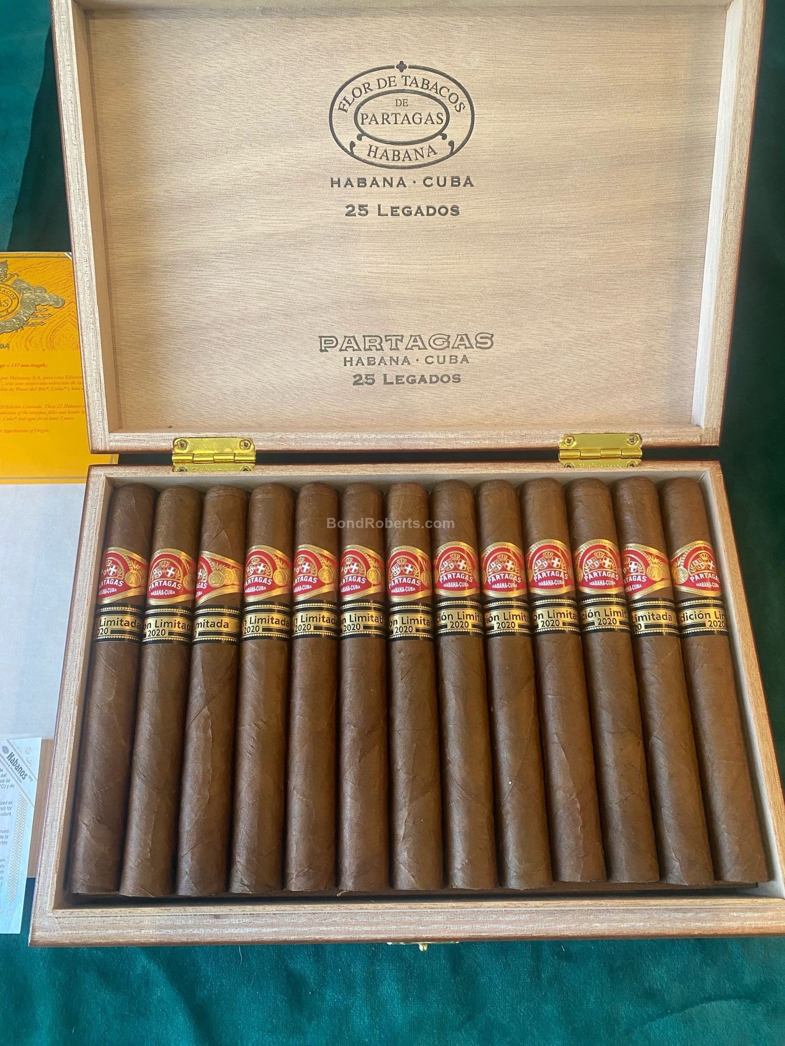 Partagás Legado Edición Limitada 2023 Luxury box of 25 cigars 38599