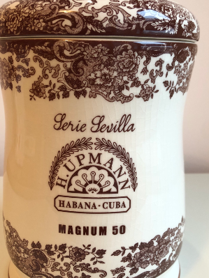 H. Upmann Magnum 50 Serie Sevilla Jar 2018 Ceramic Jar of 21 cigars 3600