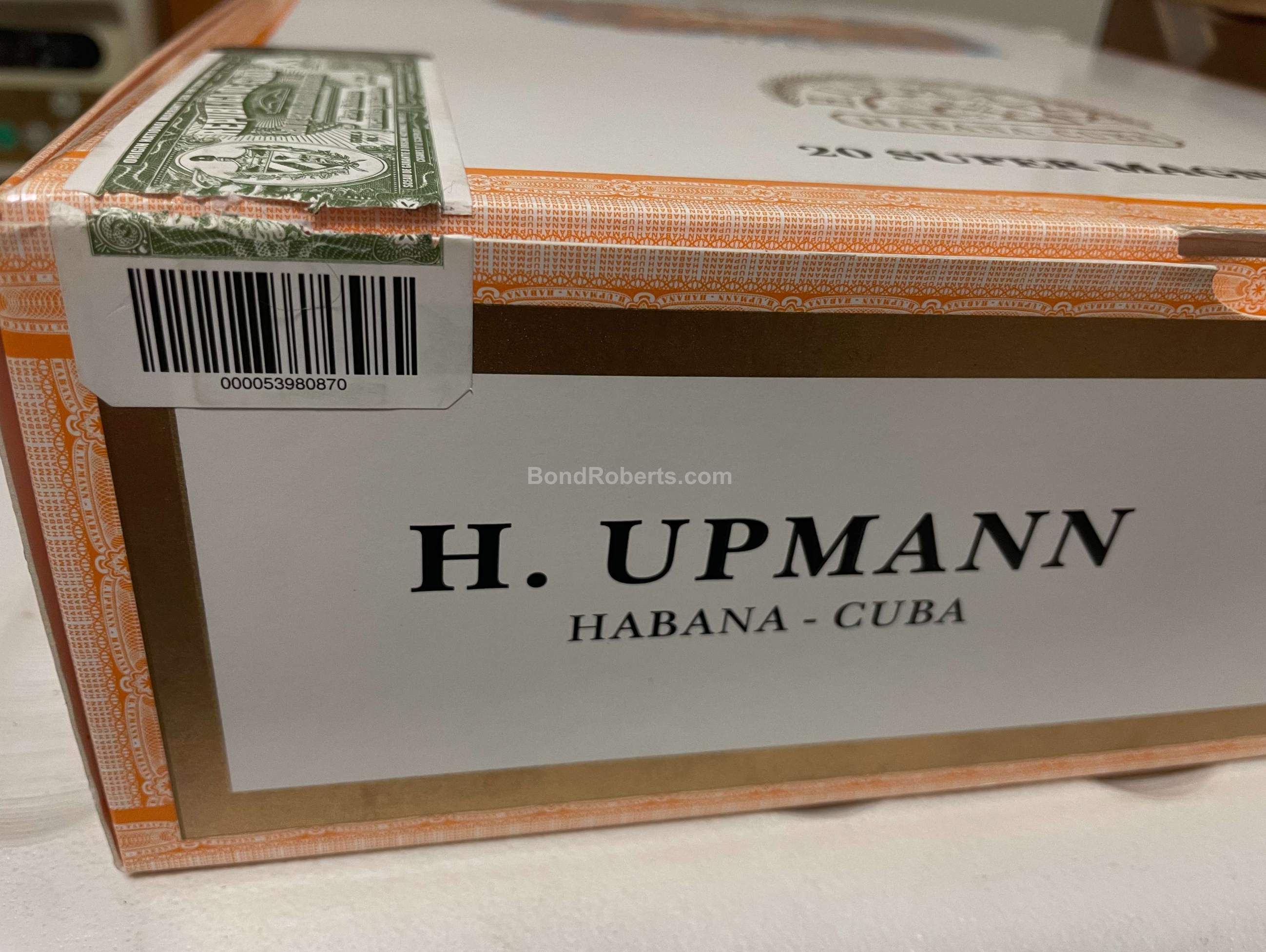H. Upmann Super Magnum Colección Habanos 2021 Numbered book-shaped ...