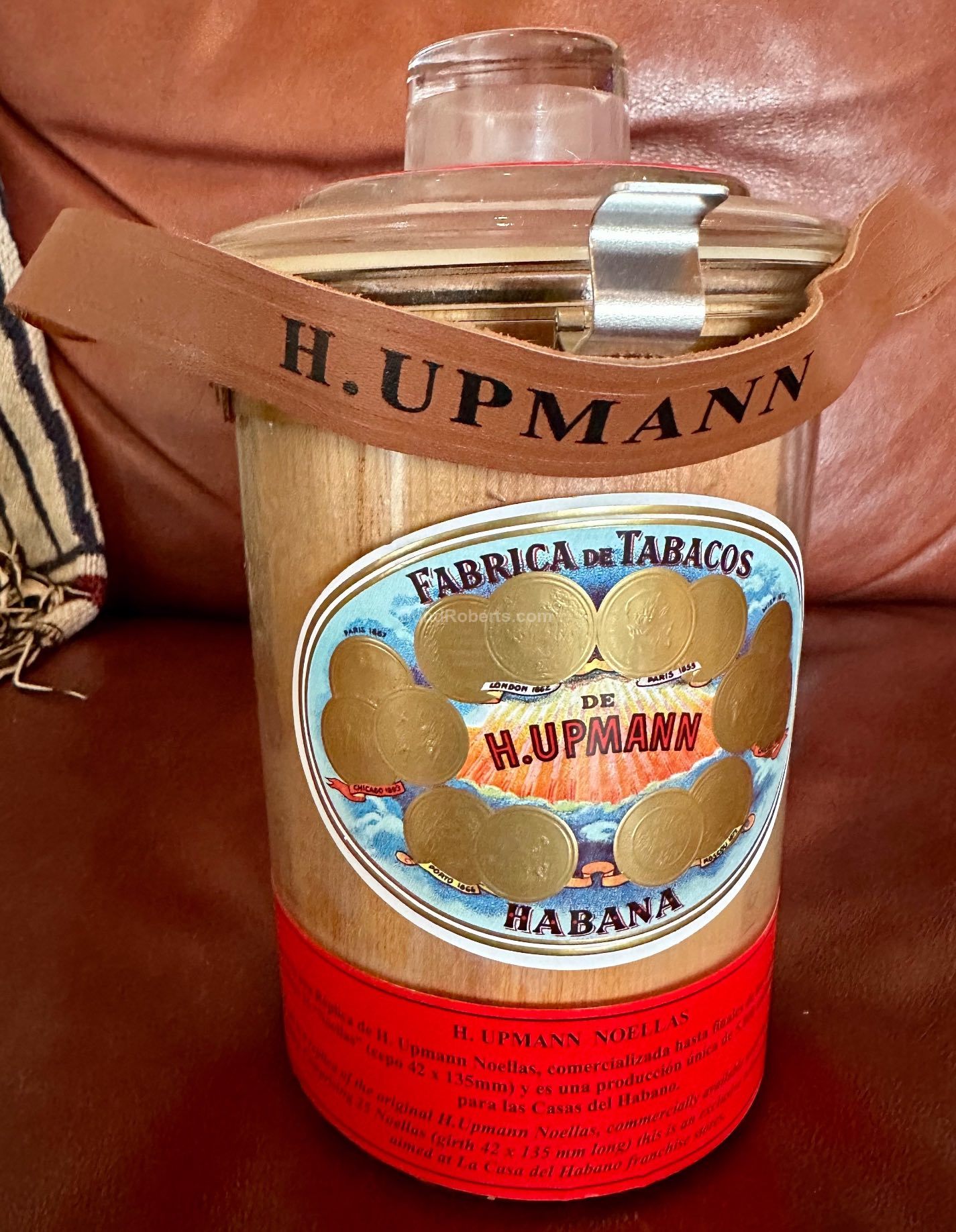 H. Upmann Noellas LCDH Exclusivo Glass Jar 2019 Glass Jar of 25 cigars 17173