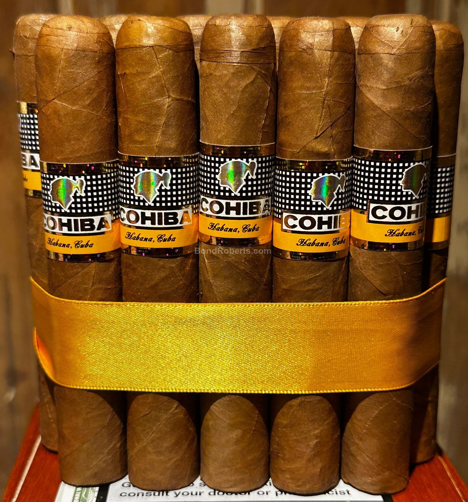 Cohiba Robustos 2020 Varnished Slide Lid Box of 25 cigars 21643