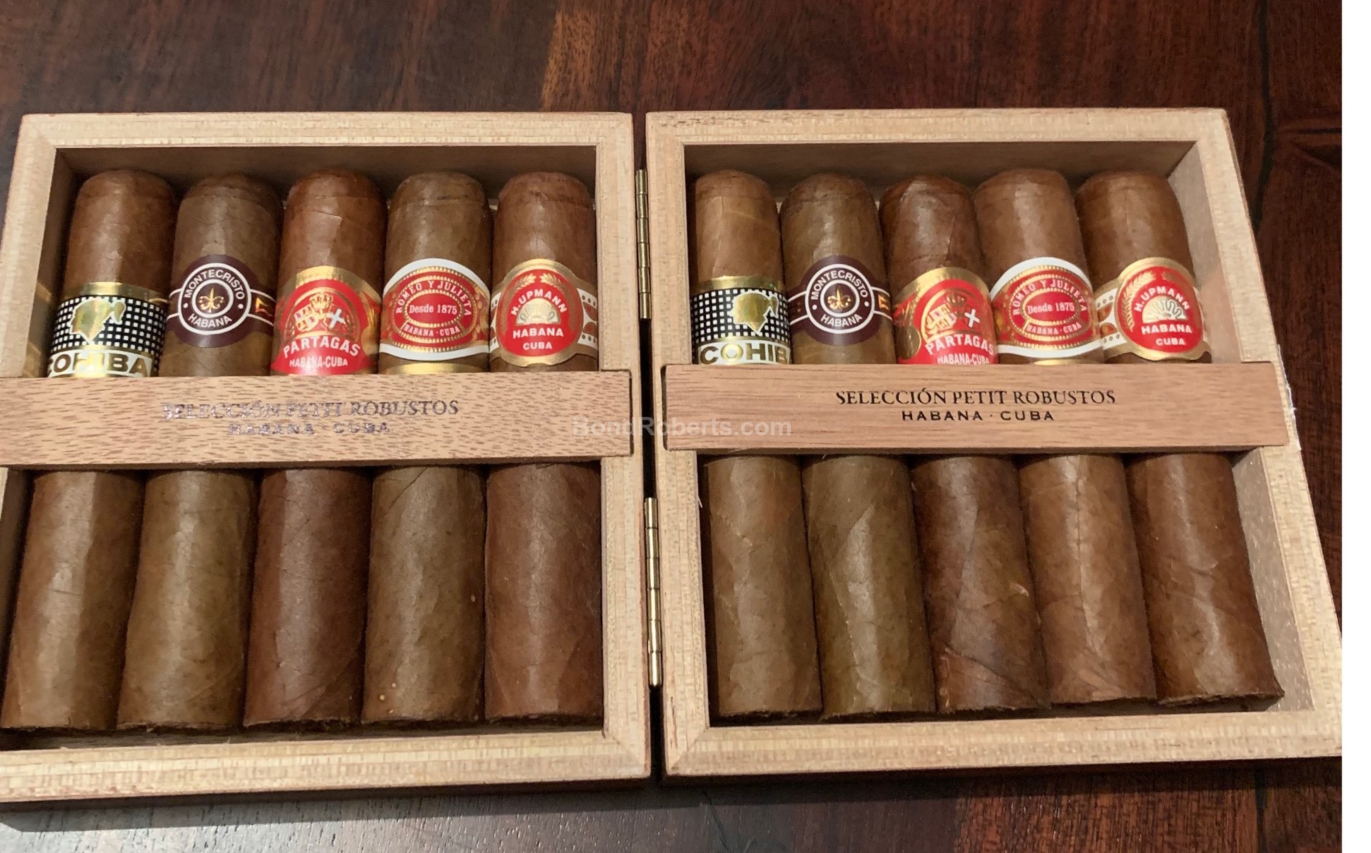 Habanos Petit Robustos Habanos Selection Release 2015 Selection box of 10 cigars 15631
