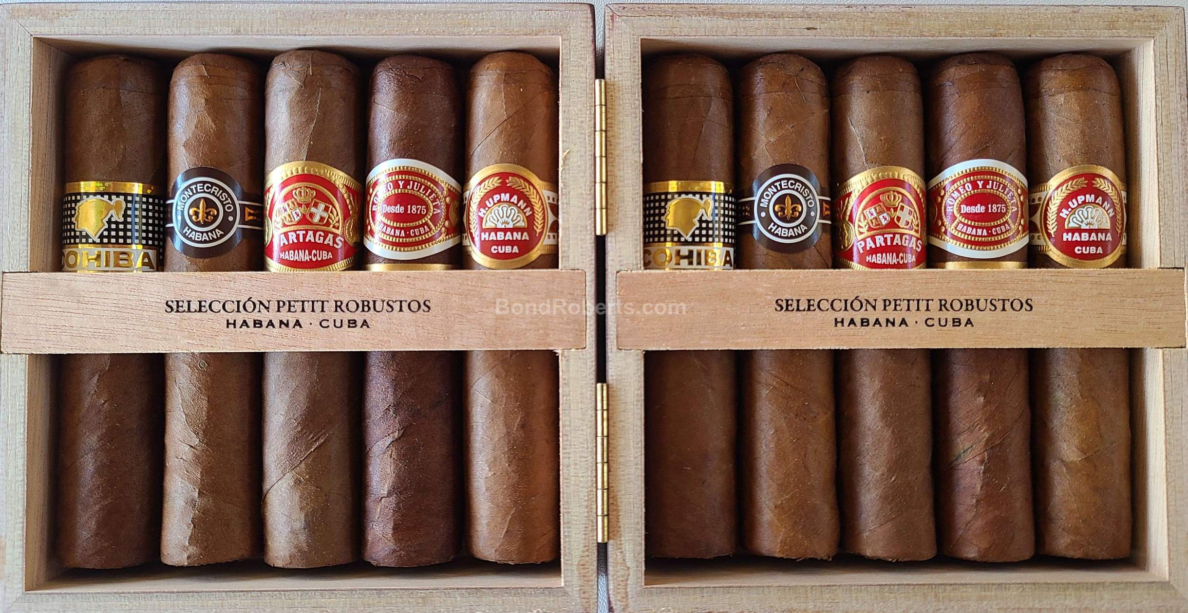 Habanos Petit Robustos Habanos Selection Release 2018 Selection box of ...