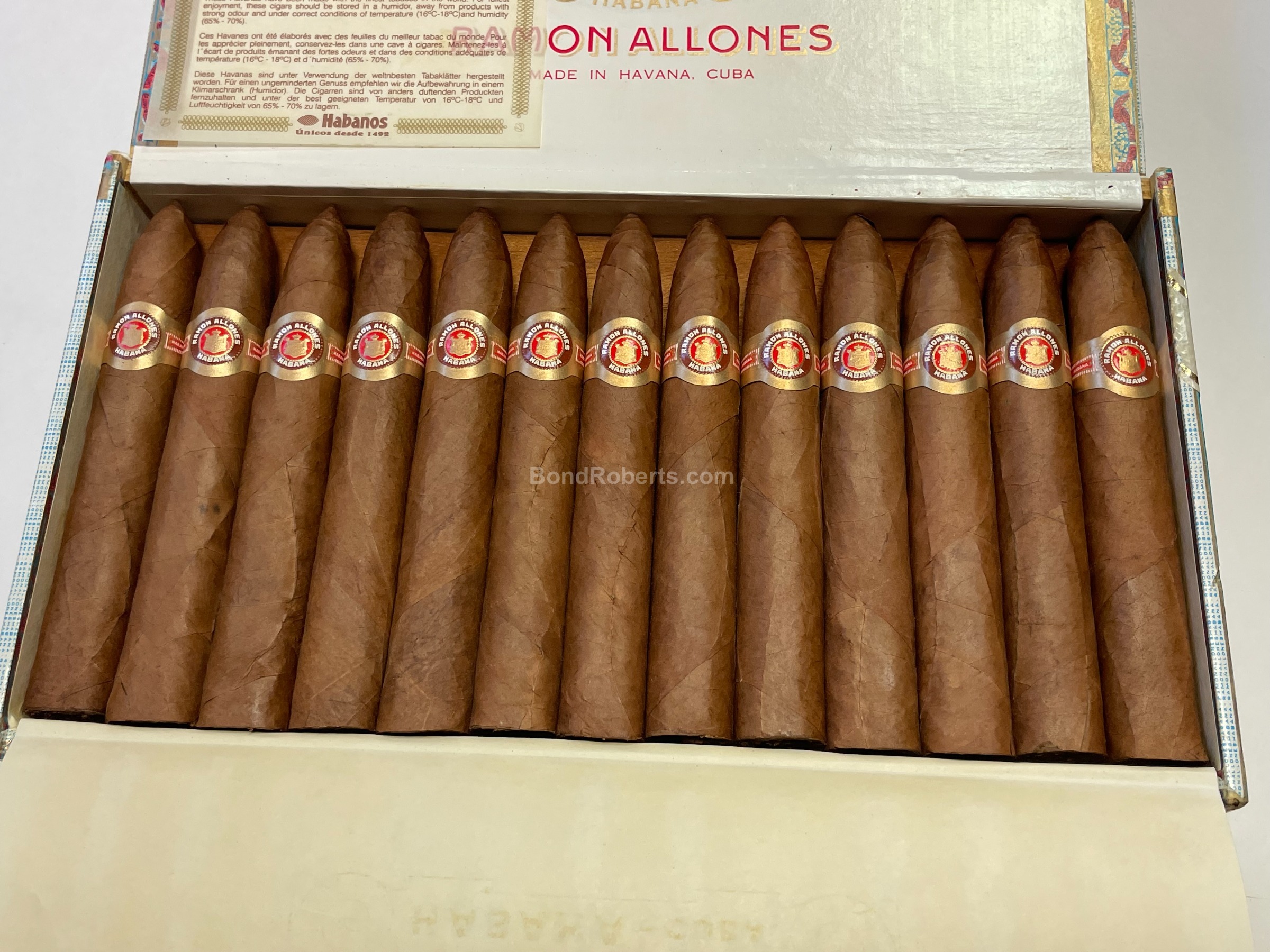 Ramón Allones Belicoso Exclusive Release 2005 Dress Box of 25 cigars 26028